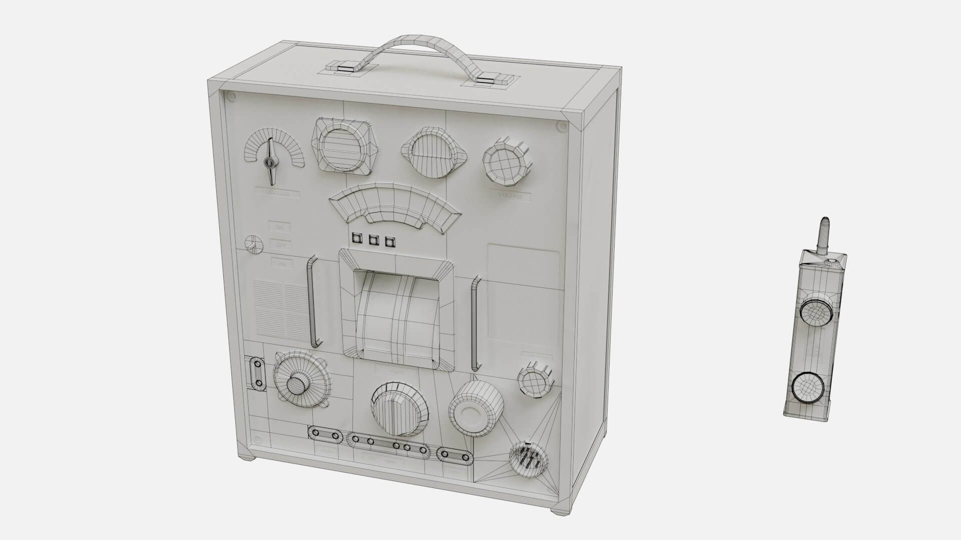 WW2 Radio - 3D Model by KorboleevV