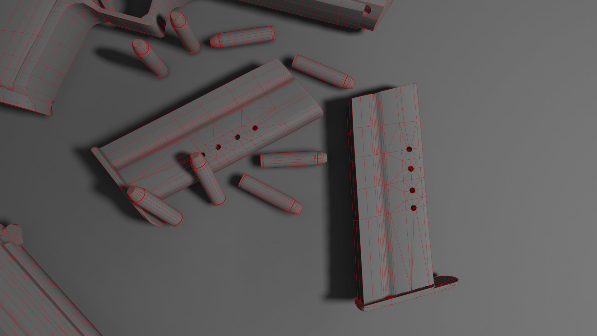 Desert Eagle Pistol - 3D Model by Kostiantyn Chudak