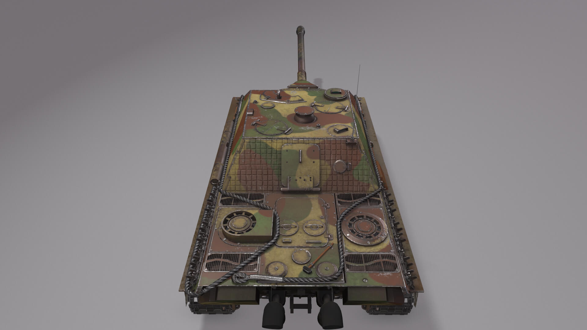 Jagdpanther G1 Tank Destroyer - 3D Model by Kostiantyn Chudak