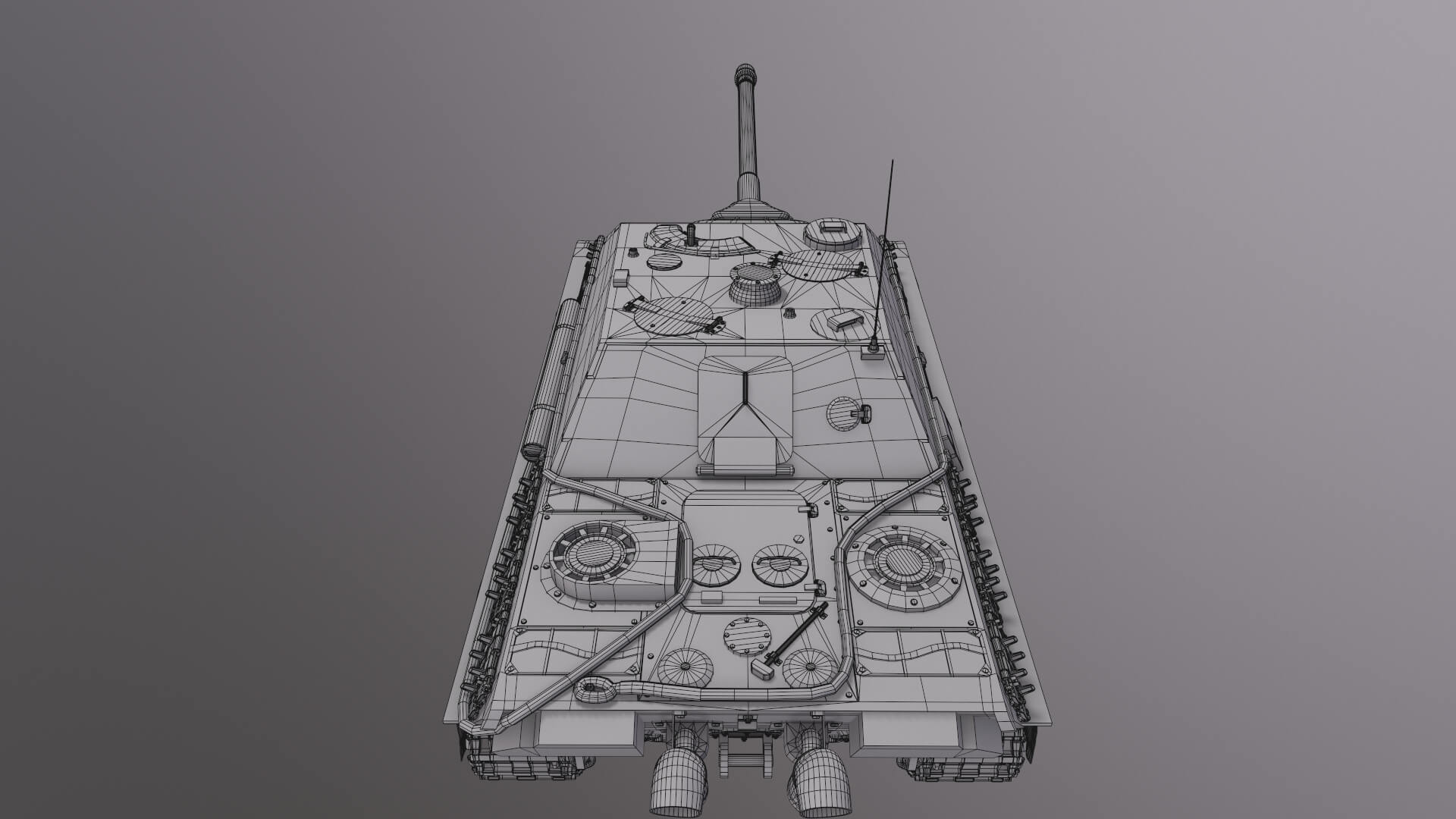 Jagdpanther G1 Tank Destroyer - 3D Model by Kostiantyn Chudak