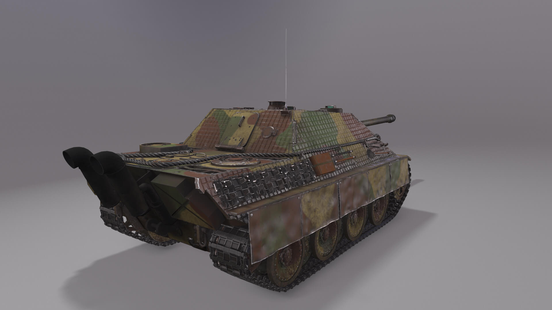Jagdpanther G1 Tank Destroyer - 3D Model by Kostiantyn Chudak