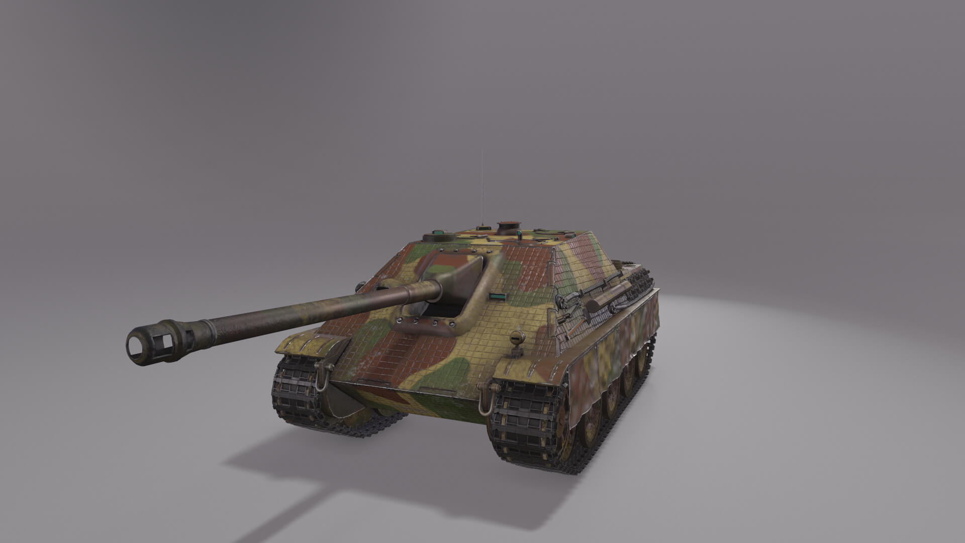 Jagdpanther G1 Tank Destroyer - 3D Model by Kostiantyn Chudak