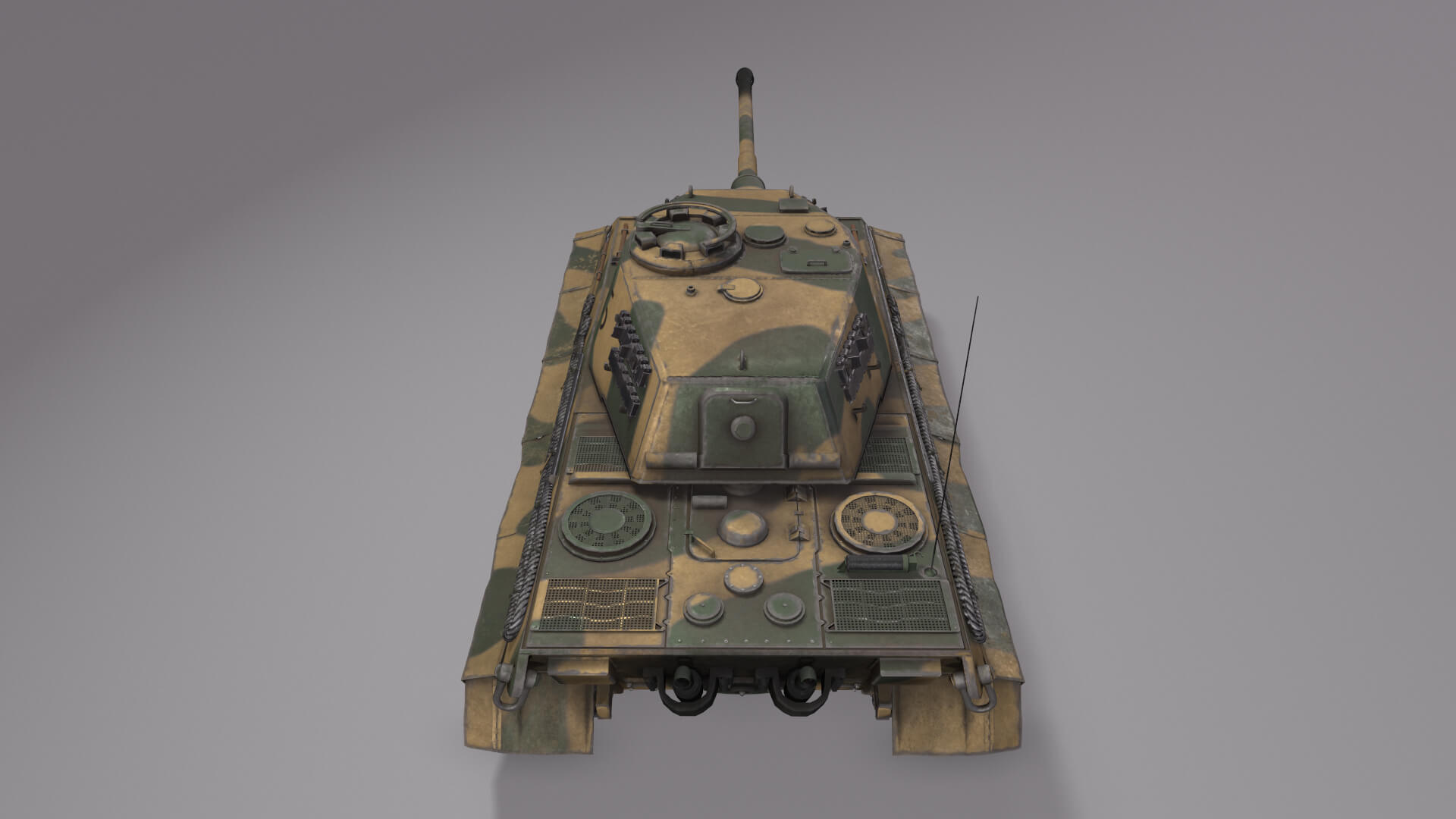 Kint Tiger Tank - 3D Model by Kostiantyn Chudak