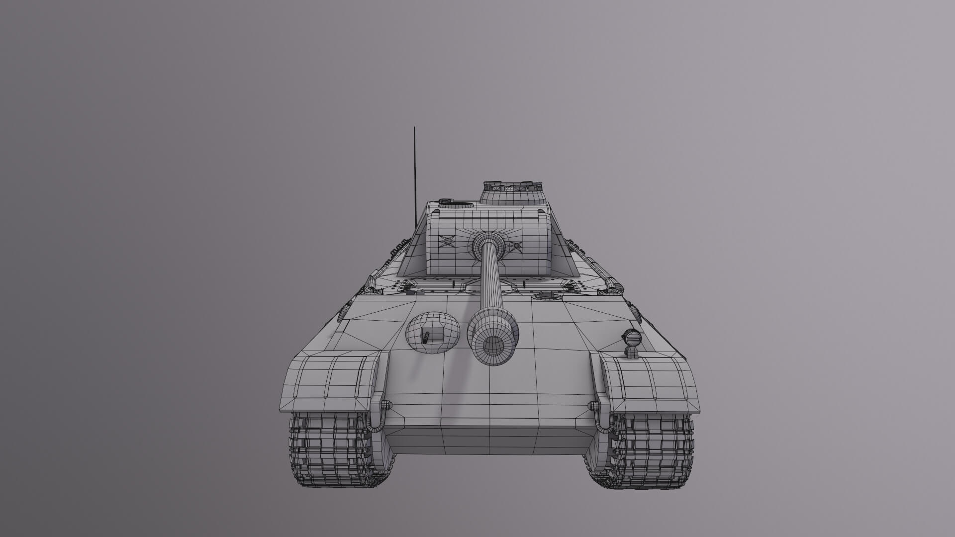 Panther G Tank - 3D Model by Kostiantyn Chudak