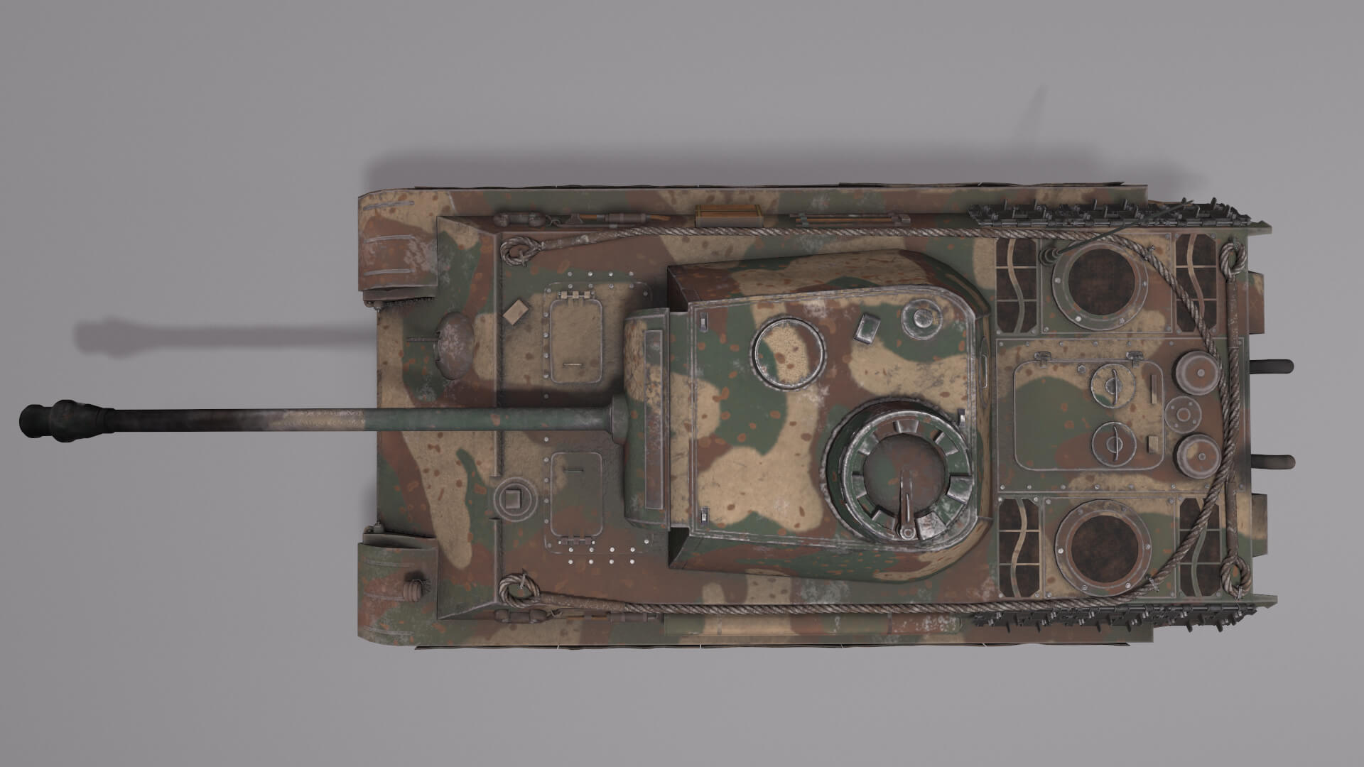 Panther G Tank - 3D Model by Kostiantyn Chudak