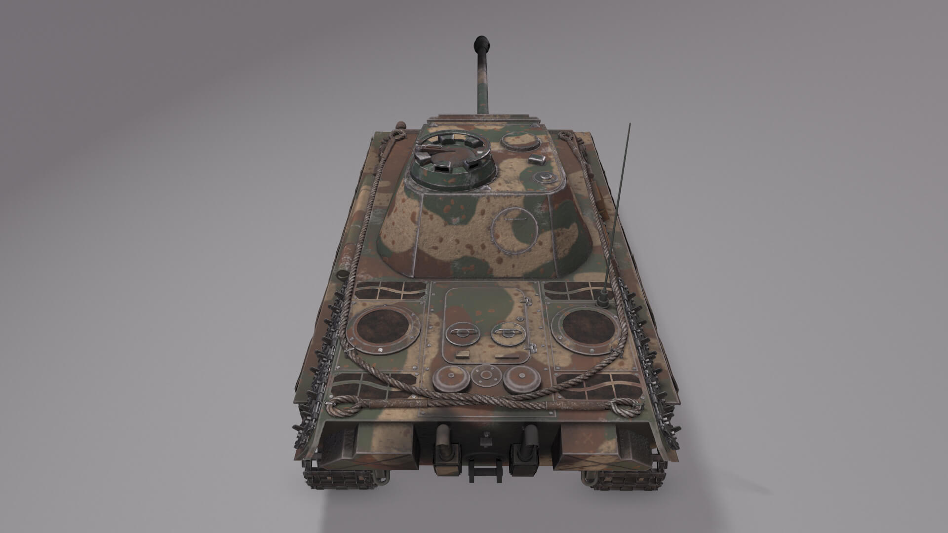 Panther G Tank - 3D Model by Kostiantyn Chudak