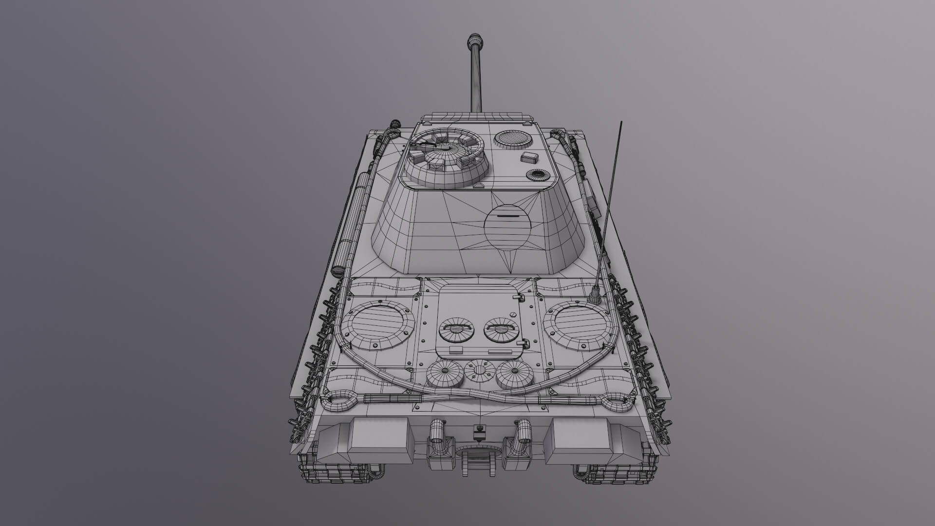 Panther G Tank - 3D Model by Kostiantyn Chudak