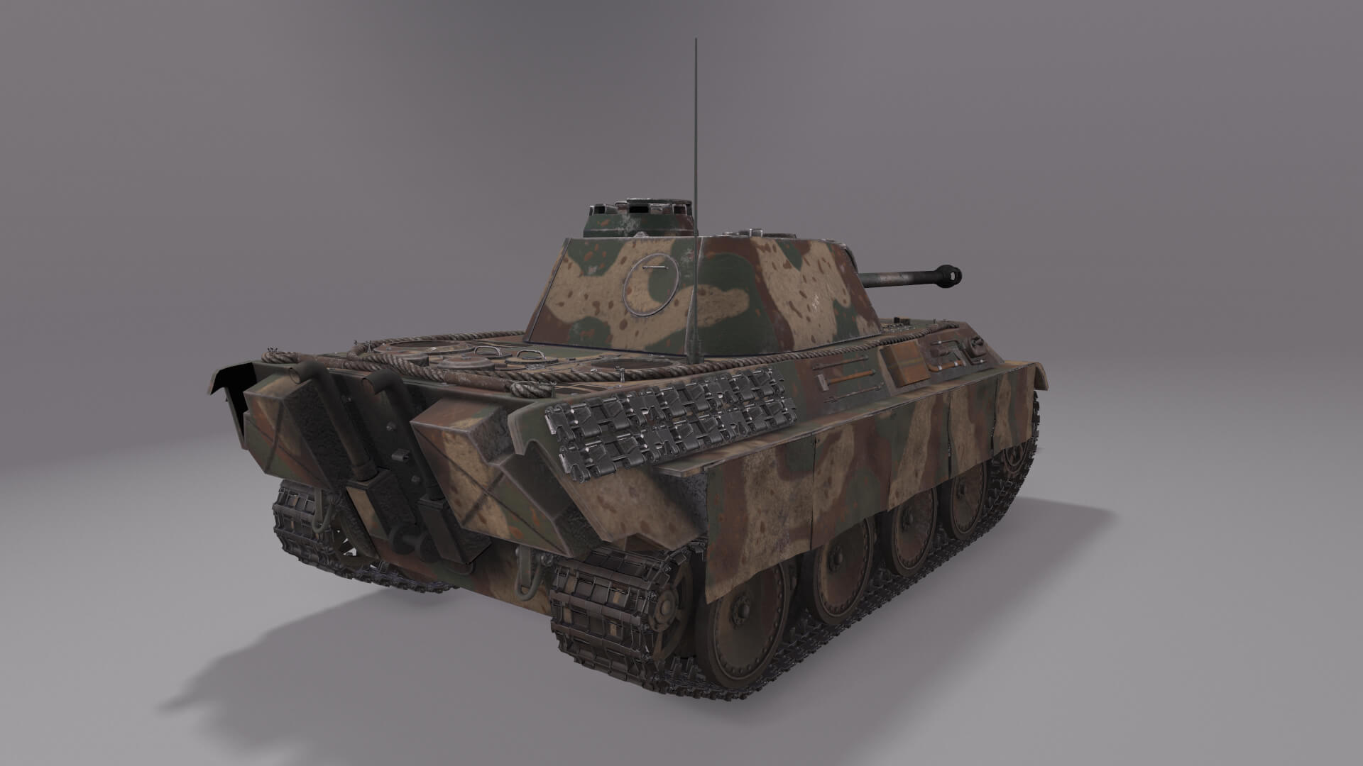 Panther G Tank - 3D Model by Kostiantyn Chudak