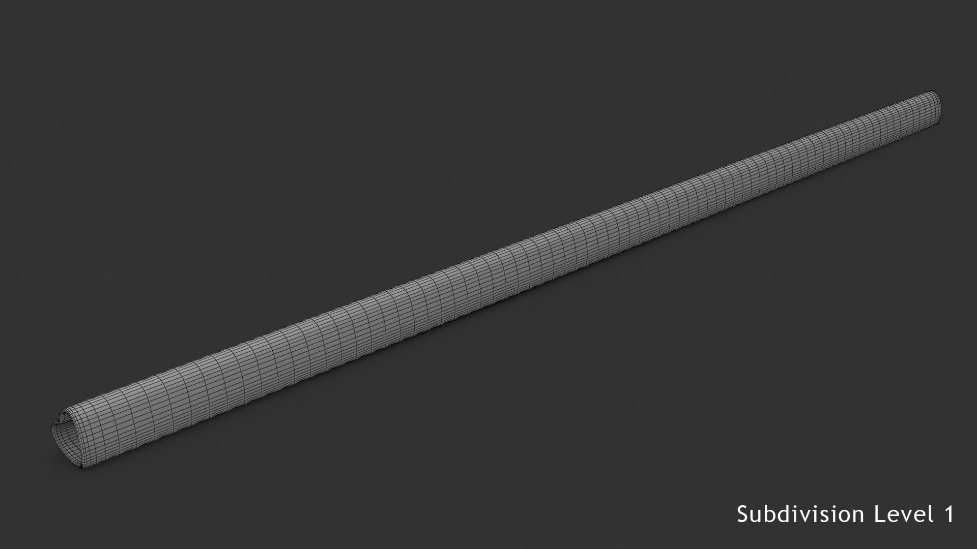 Heart Shaped Drinking Straw Multicolor - 3D Model by Krakken