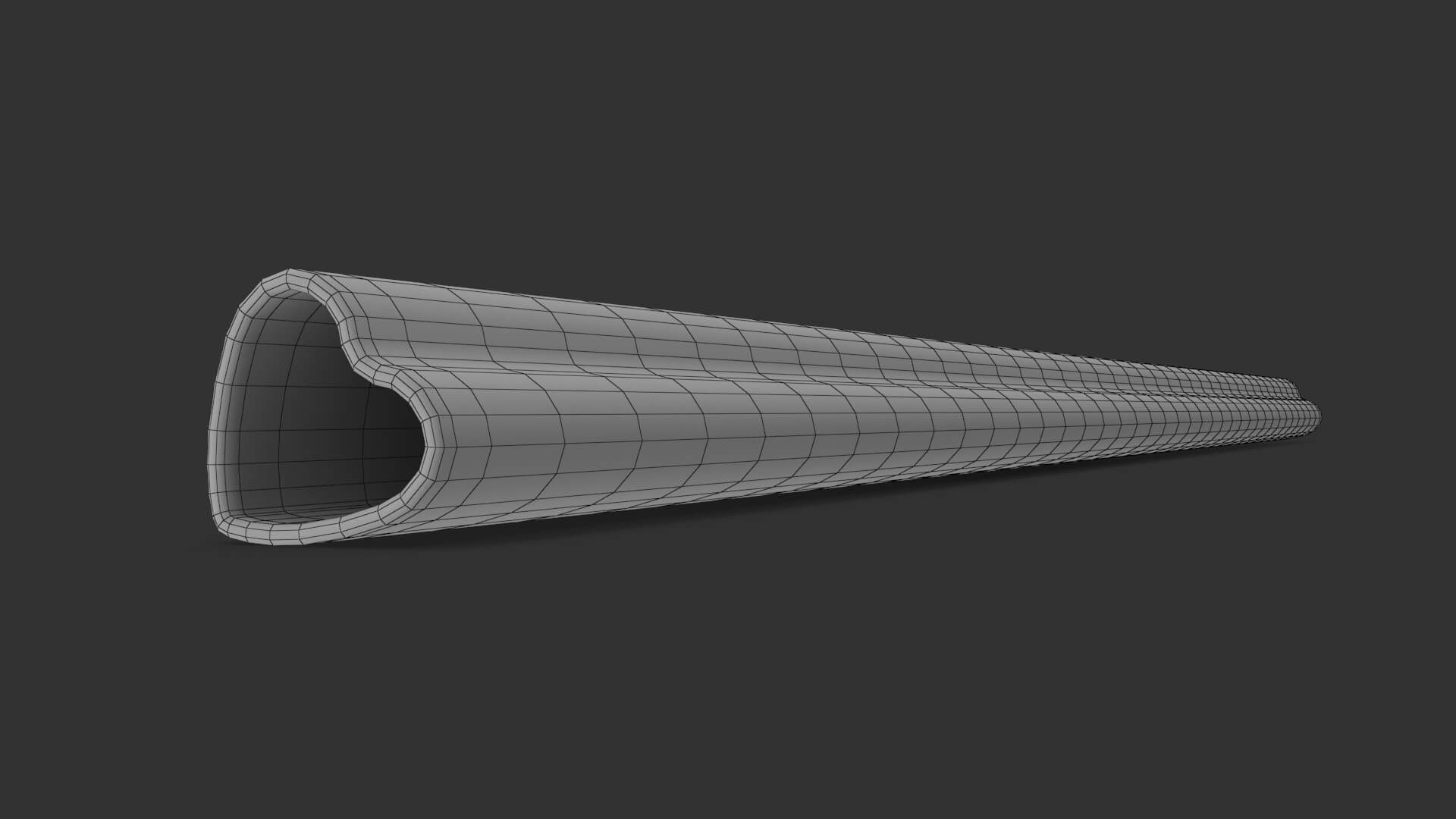 Heart Shaped Drinking Straw Multicolor - 3D Model by Krakken