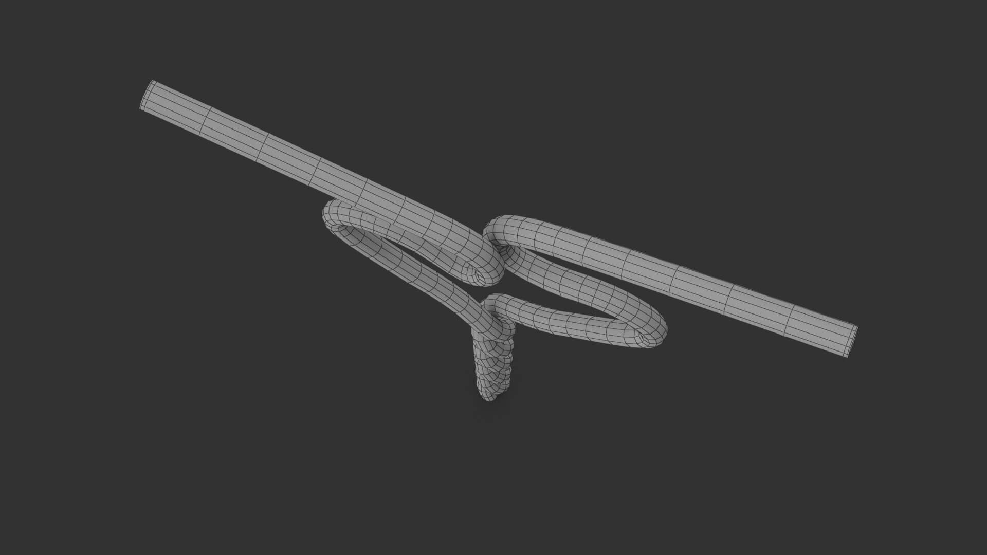 Heart Shaped Plastic Couple Straw - 3D Model by Krakken