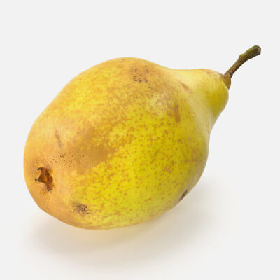 Yellow Pear - 3D Model by Krakken