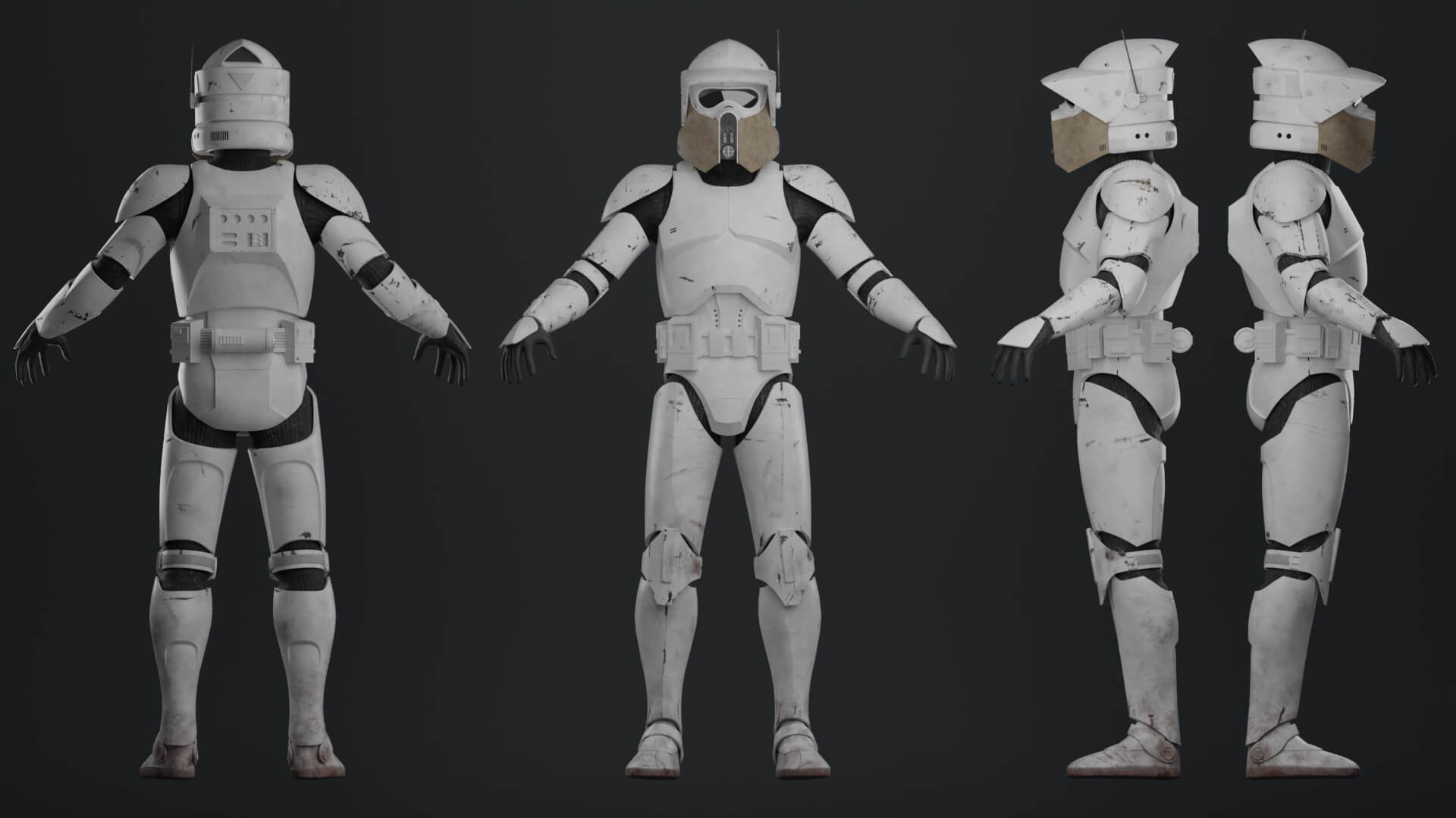 ARF Clone Trooper - 3D Model by Kralyks