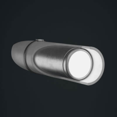 Clone Trooper Head Lamp - 3D Model by Kralyks