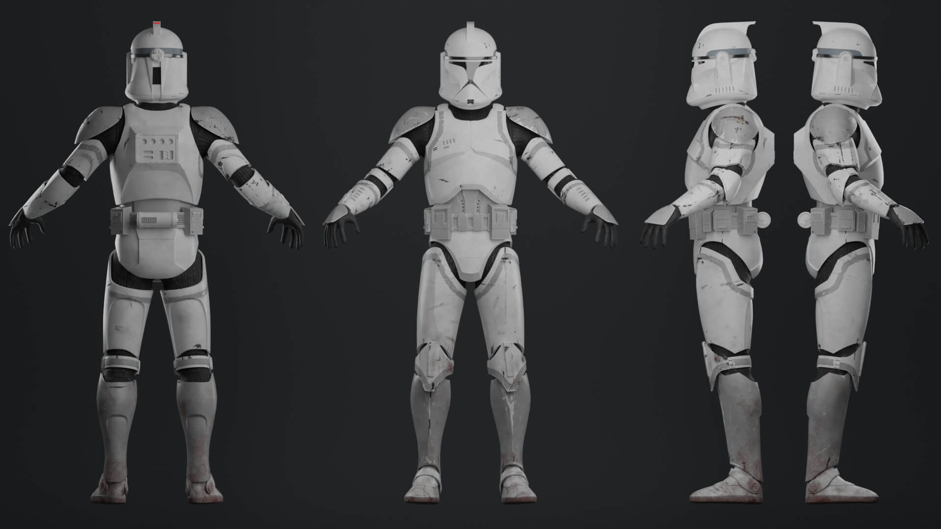 Phase I Clone Trooper ROTS Unit Pack by Kralyks