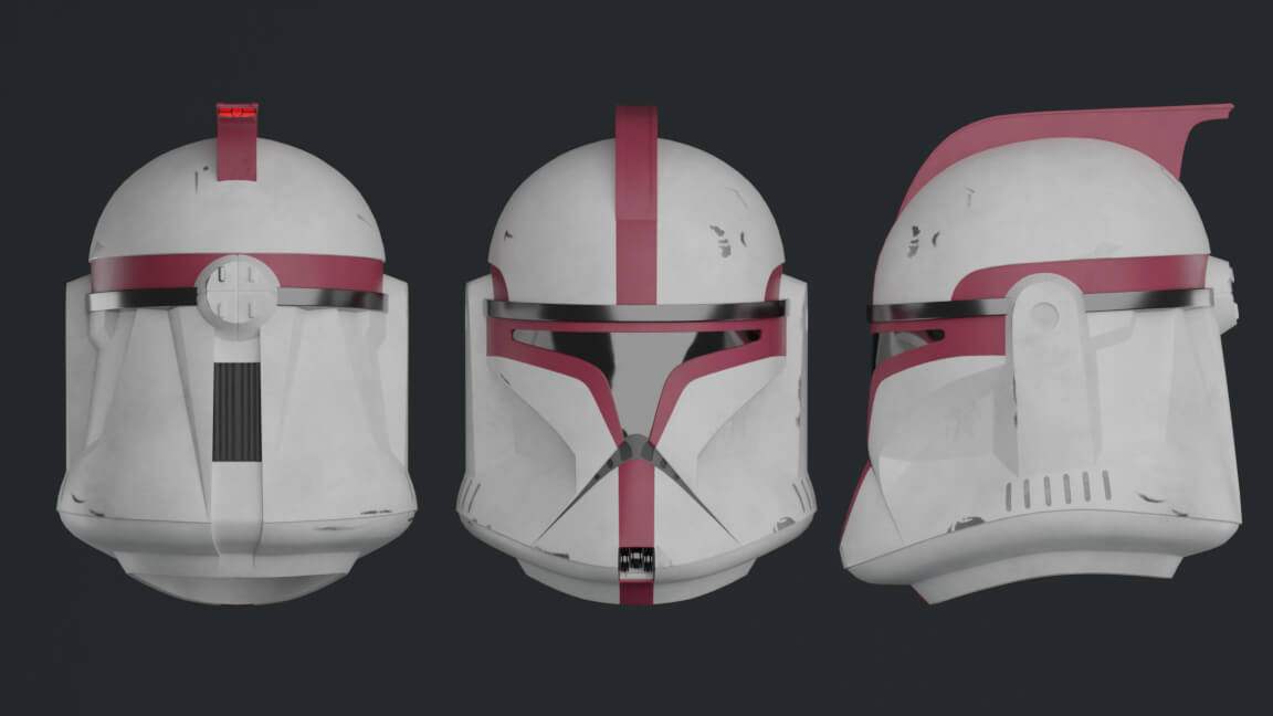 Phase I AOTC Clone Trooper Helmet Pack by Kralyks