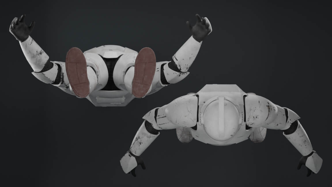 Phase I Clone Trooper (Standard) - 3D Model by Kralyks