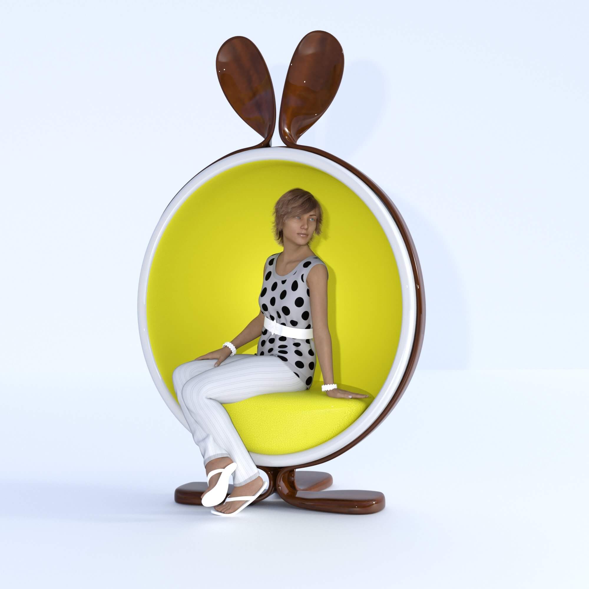 Chair 121 - Free Daz Content by kratzdistel