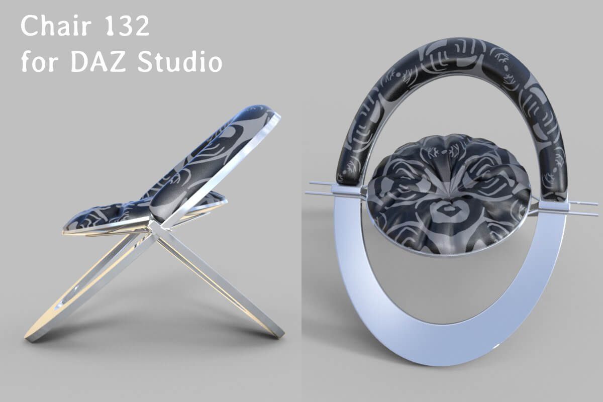 Chair 132 - Free Daz Content by kratzdistel
