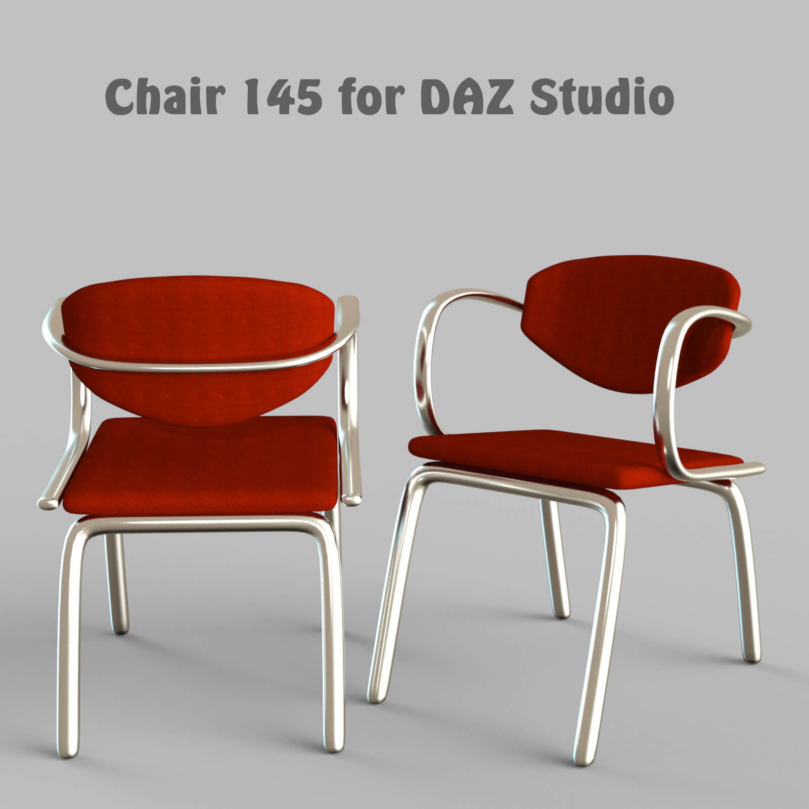 Chair 145 for DAZ Studio by kratzdistel