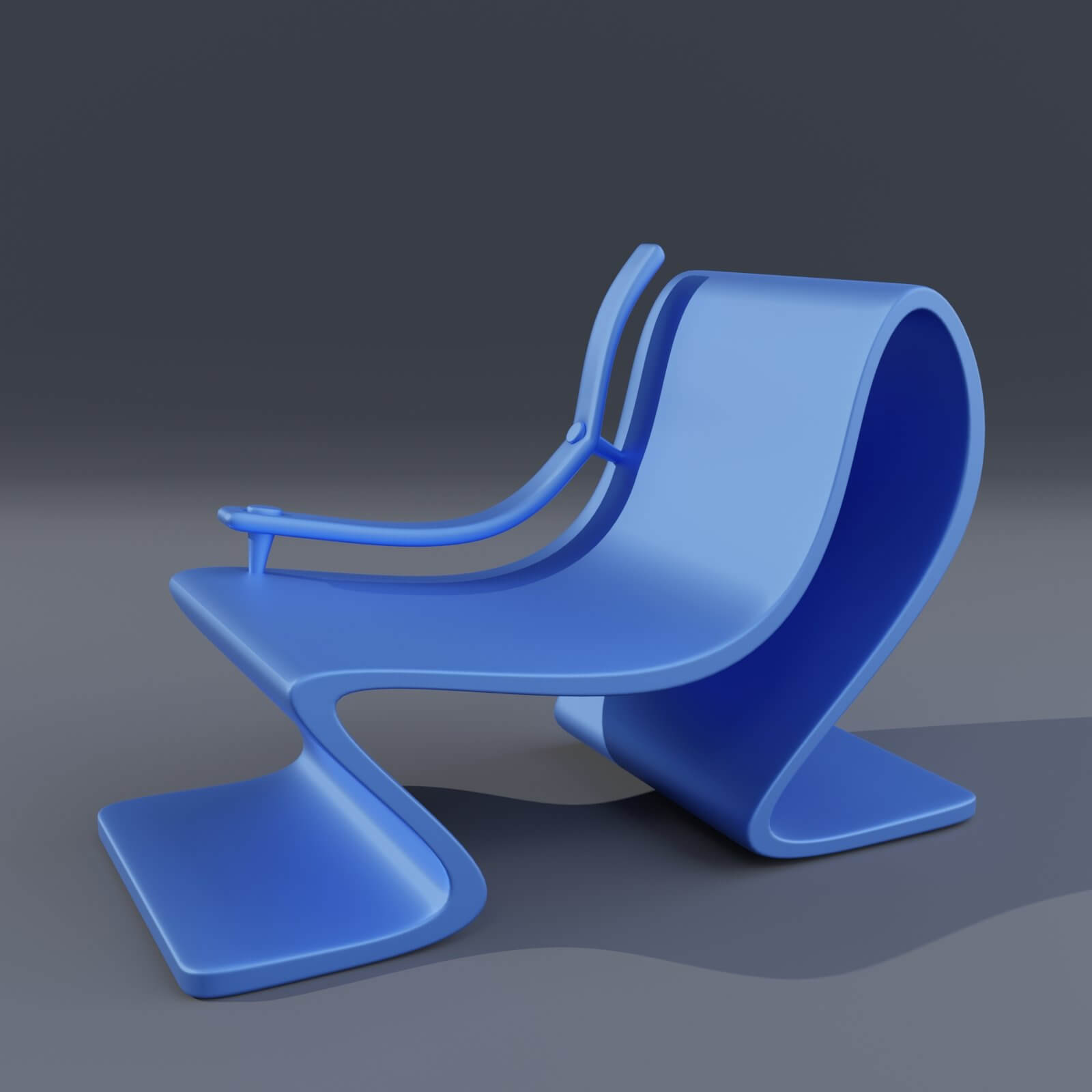 Fantasy Chair No. 64 - 3D Model by kratzdistel