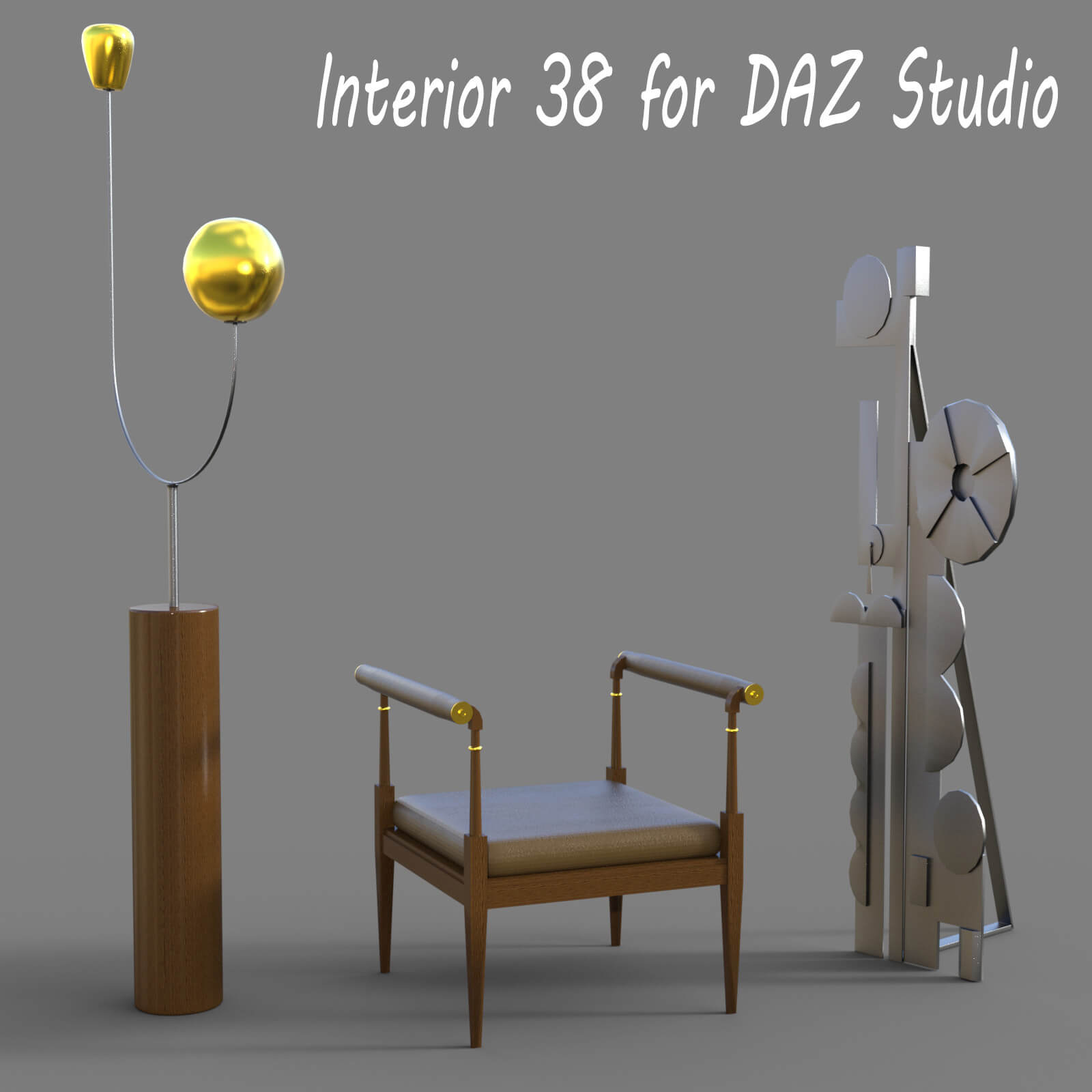 Interior 38 (Livingroom) - Daz Content by kratzdistel