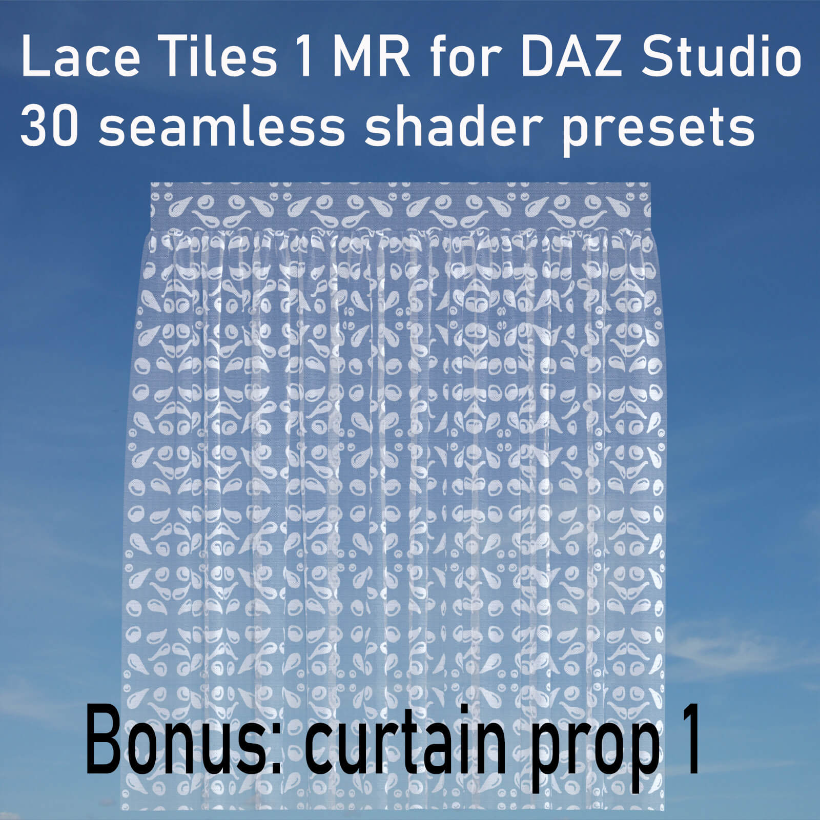 Lace Tiles 1 MR - Daz Content by kratzdistel