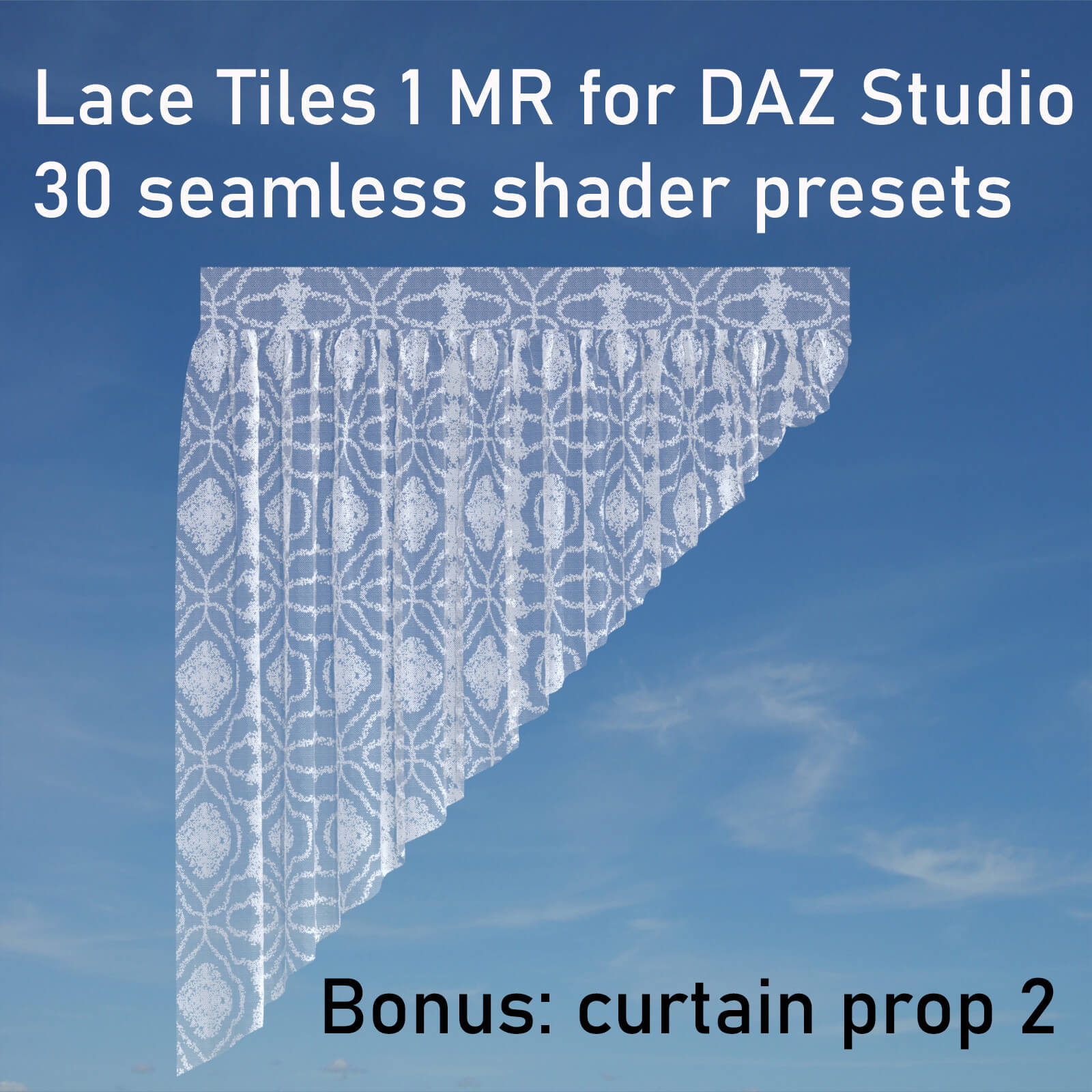 Lace Tiles 1 MR - Daz Content by kratzdistel
