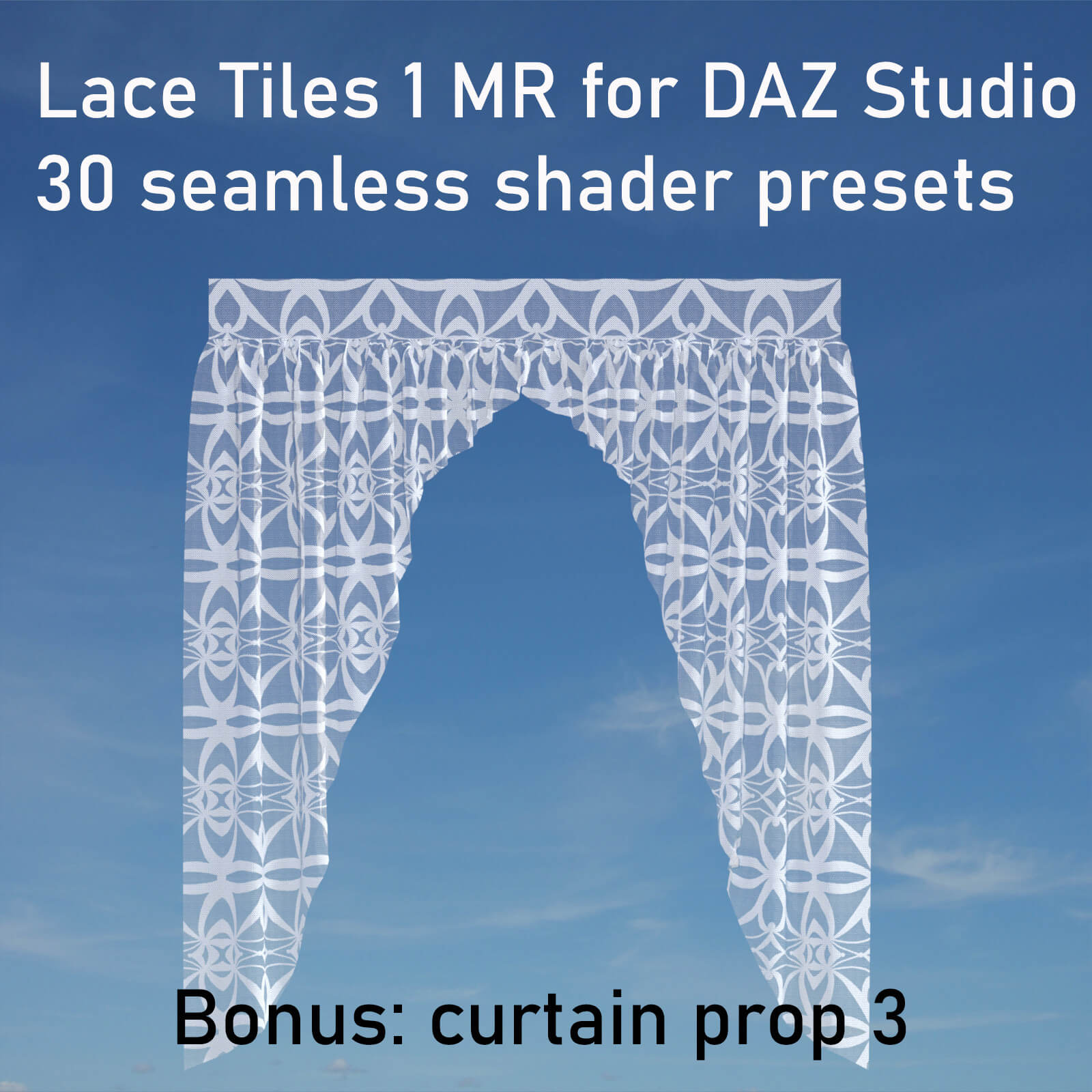 Lace Tiles 1 MR - Daz Content by kratzdistel