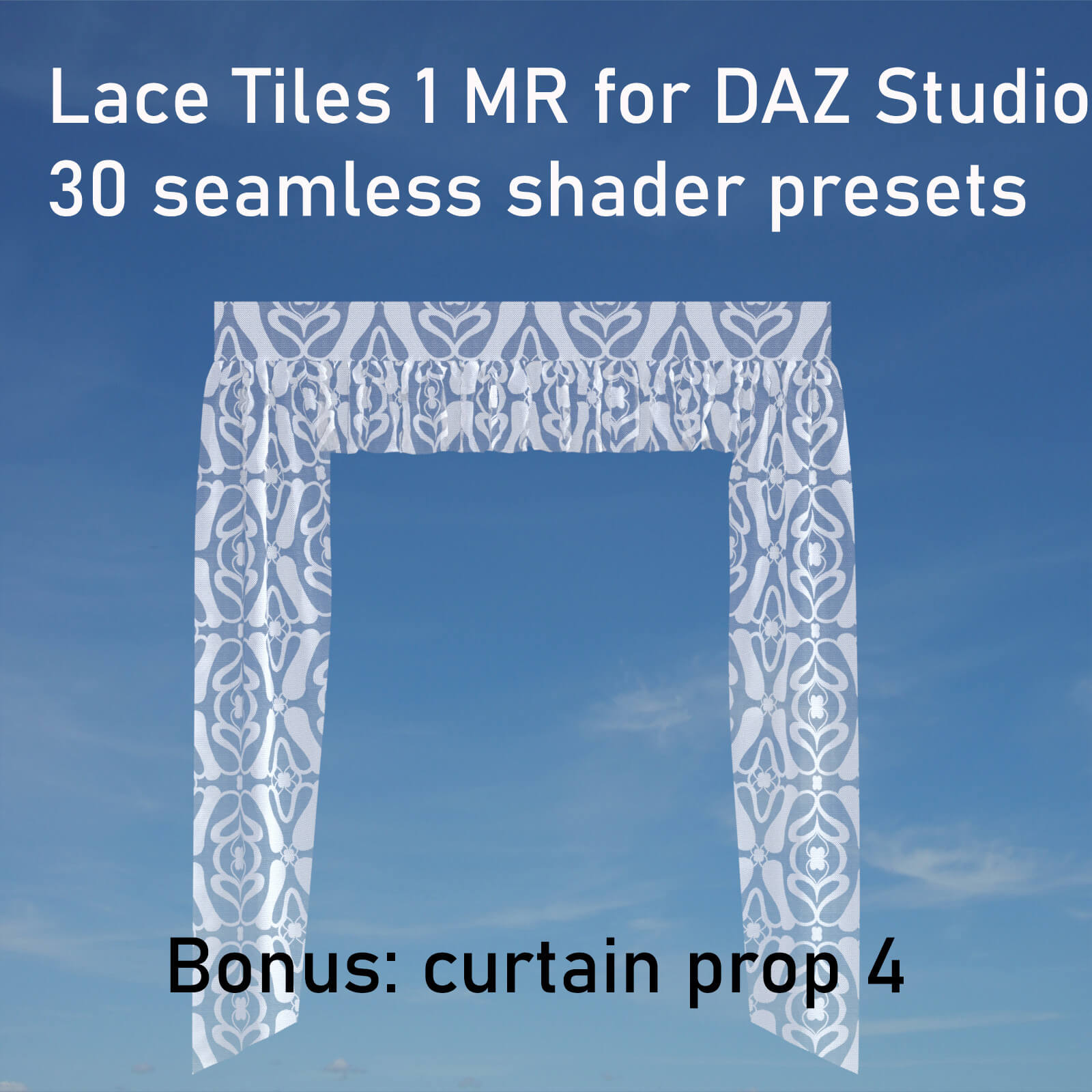 Lace Tiles 1 MR - Daz Content by kratzdistel