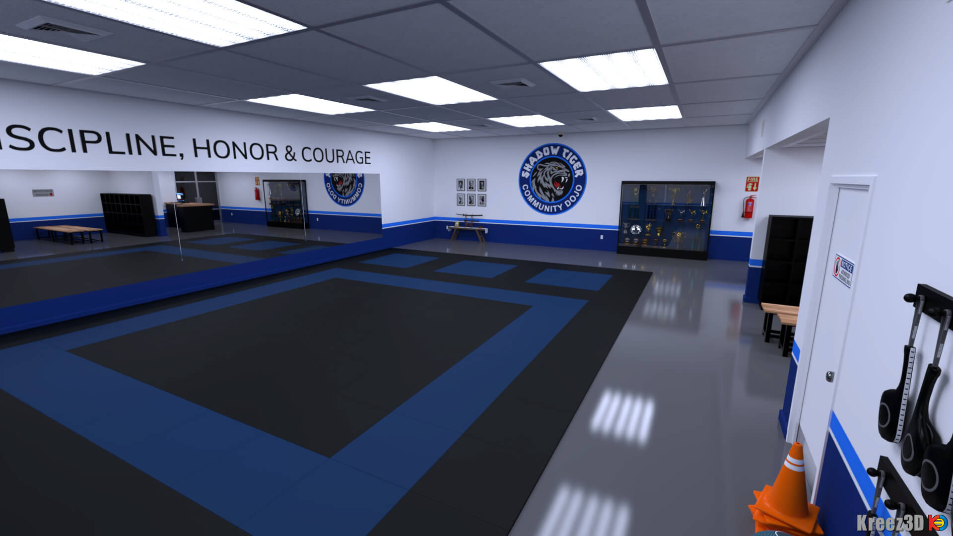 Dojo for DAZ Studio by Kreez3D