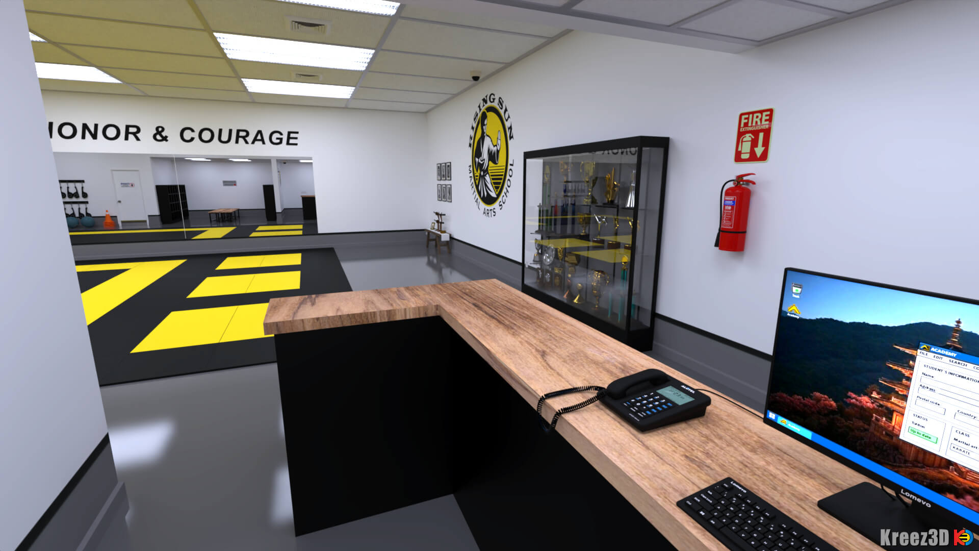 Dojo for DAZ Studio by Kreez3D