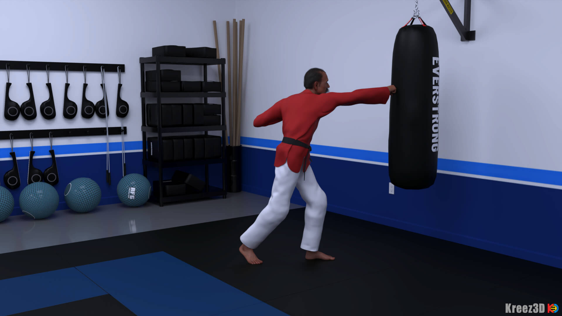 Dojo for DAZ Studio by Kreez3D