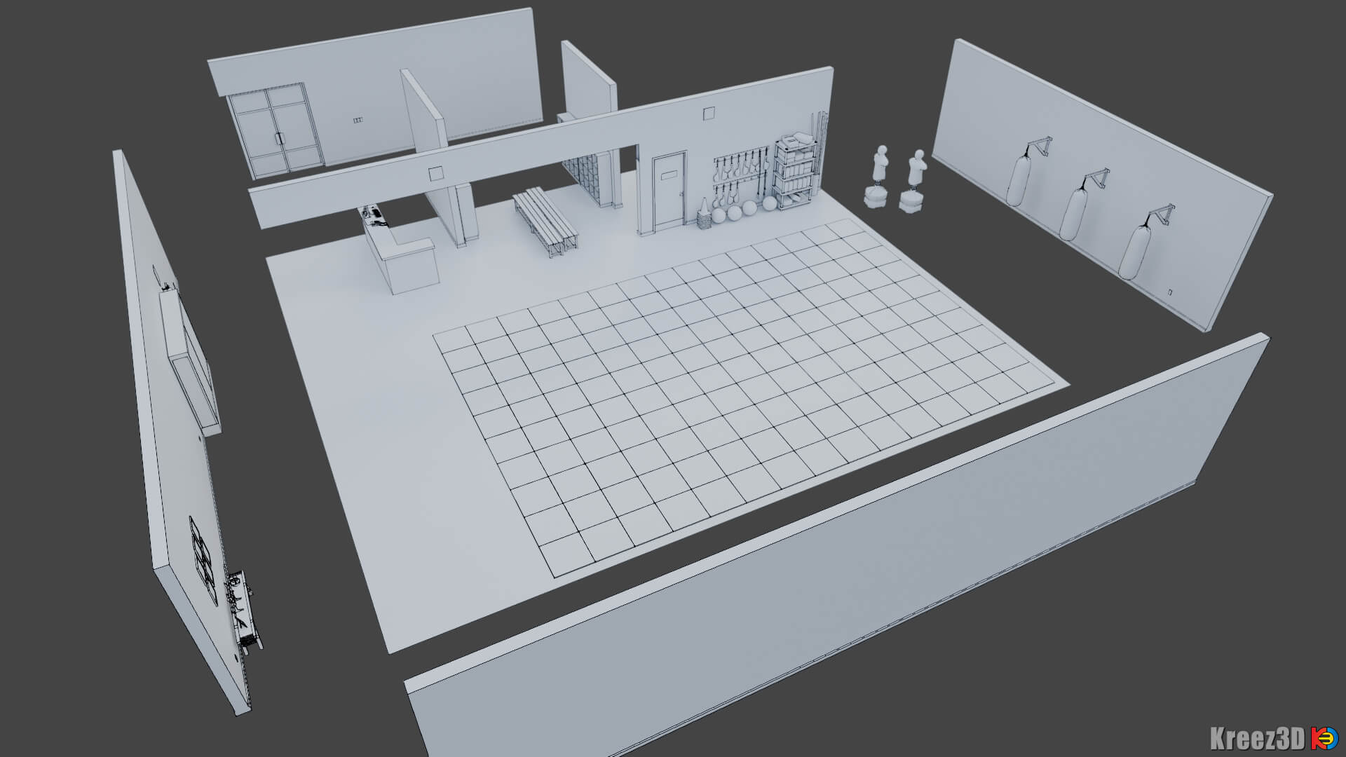 Dojo for DAZ Studio by Kreez3D