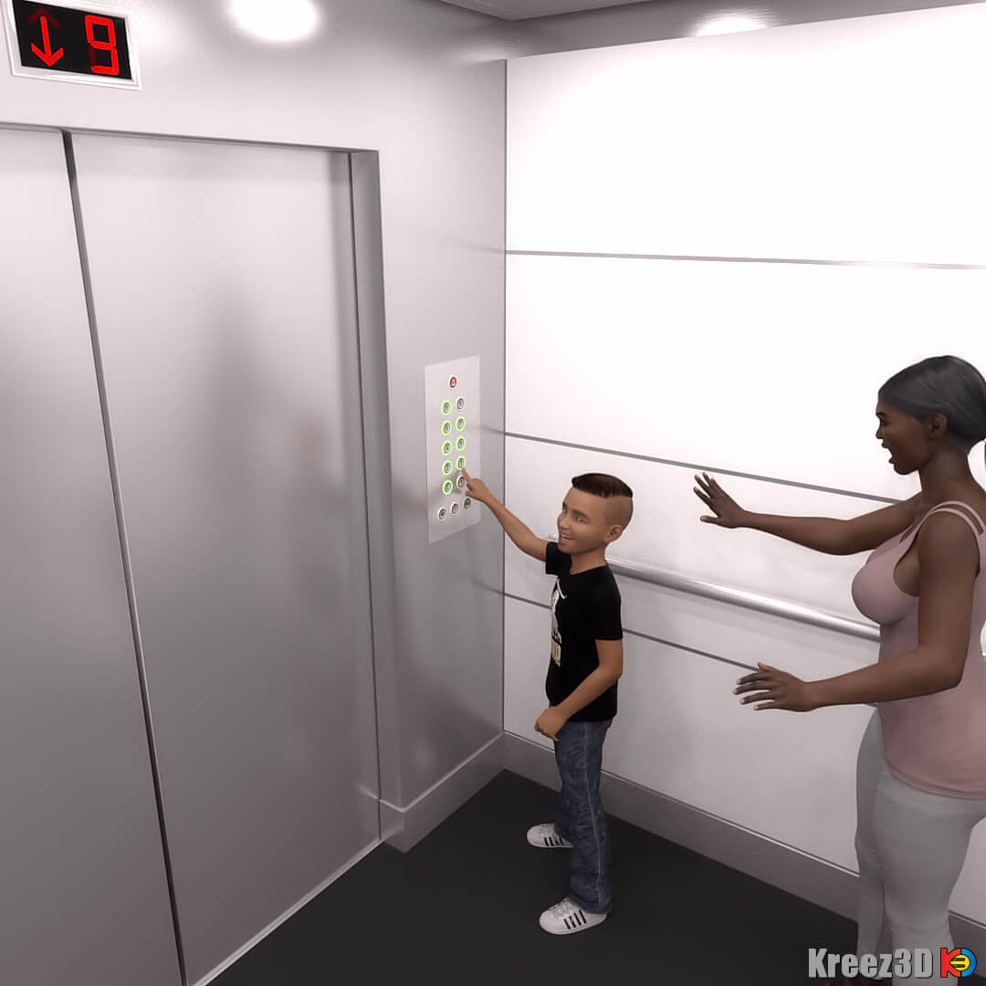 Elevator for DAZ Studio by Kreez3D