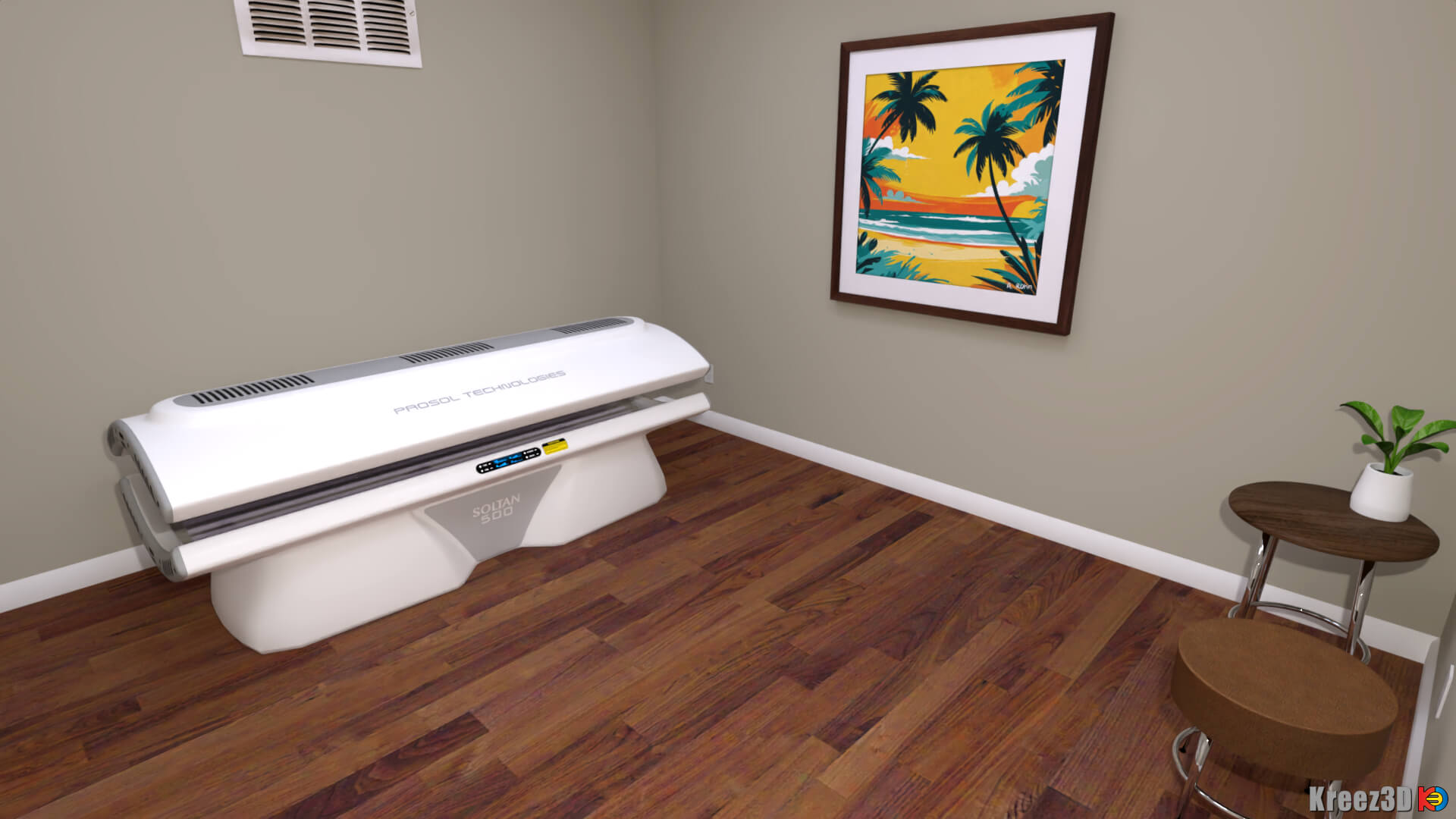 Tanning Salon for DAZ Studio by Kreez3D