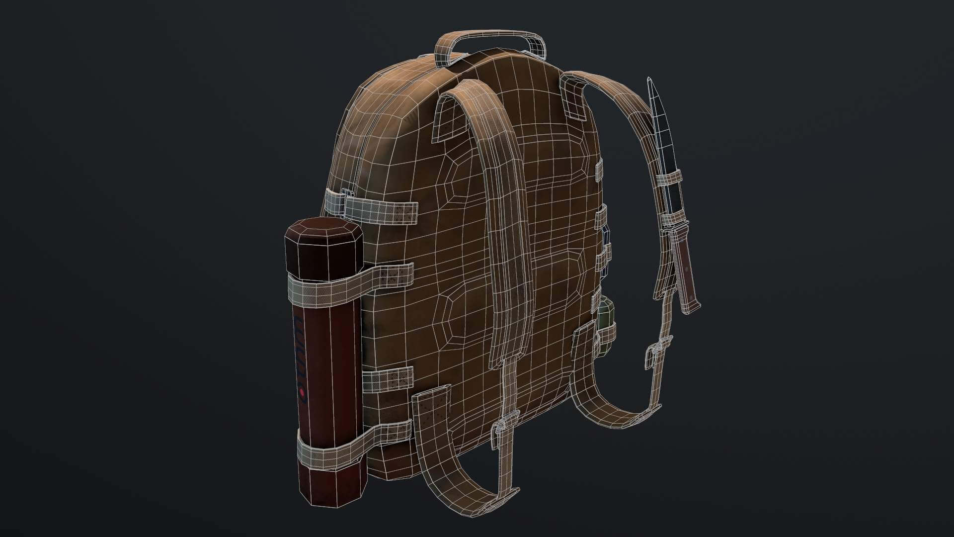 Backpack - 3D Model by Kronnus