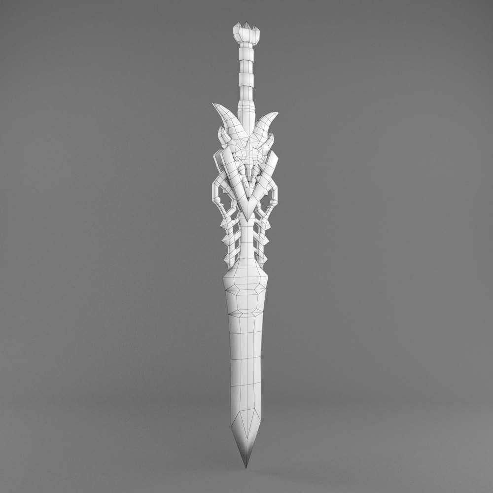Sword of Death - 3D Model by Kronnus