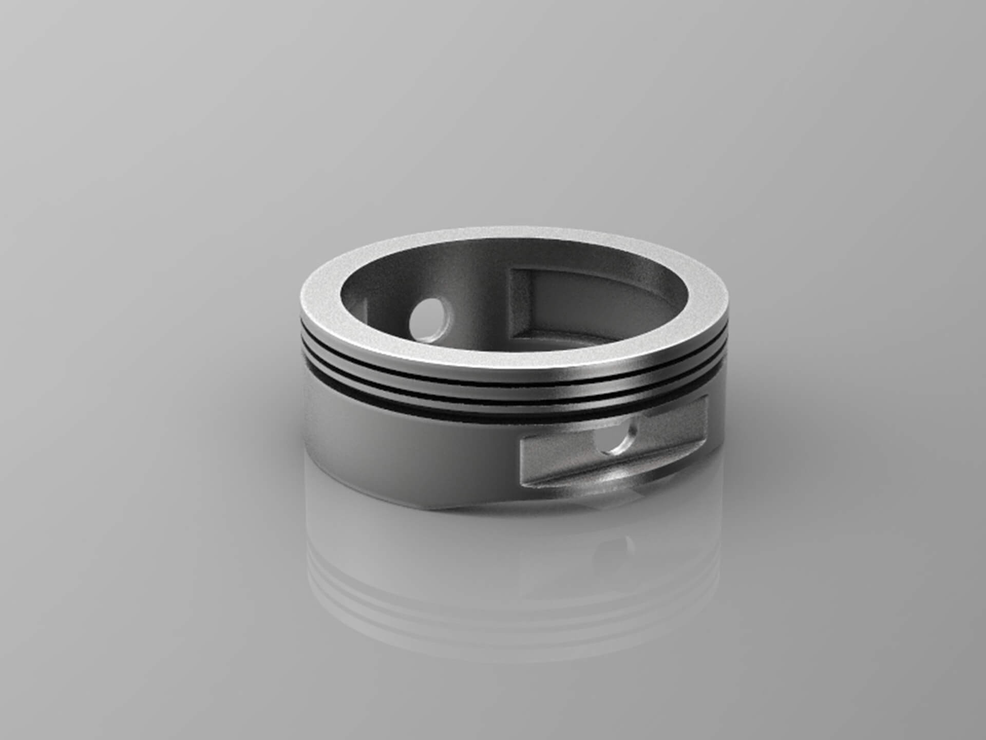 Harley Motorcycle Piston Ring - 3D Print Model by Kseny_3design