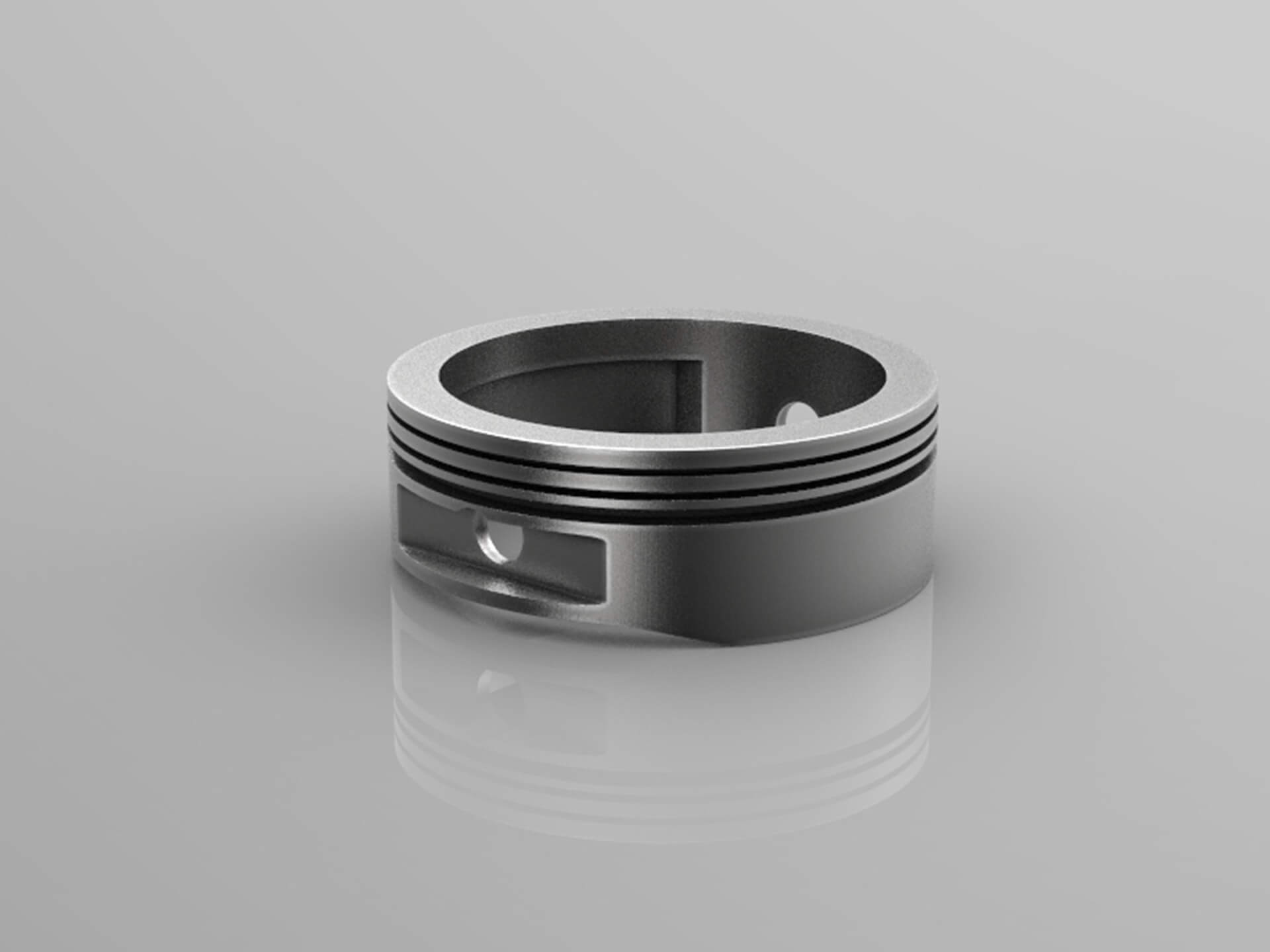 Harley Motorcycle Piston Ring - 3D Print Model by Kseny_3design