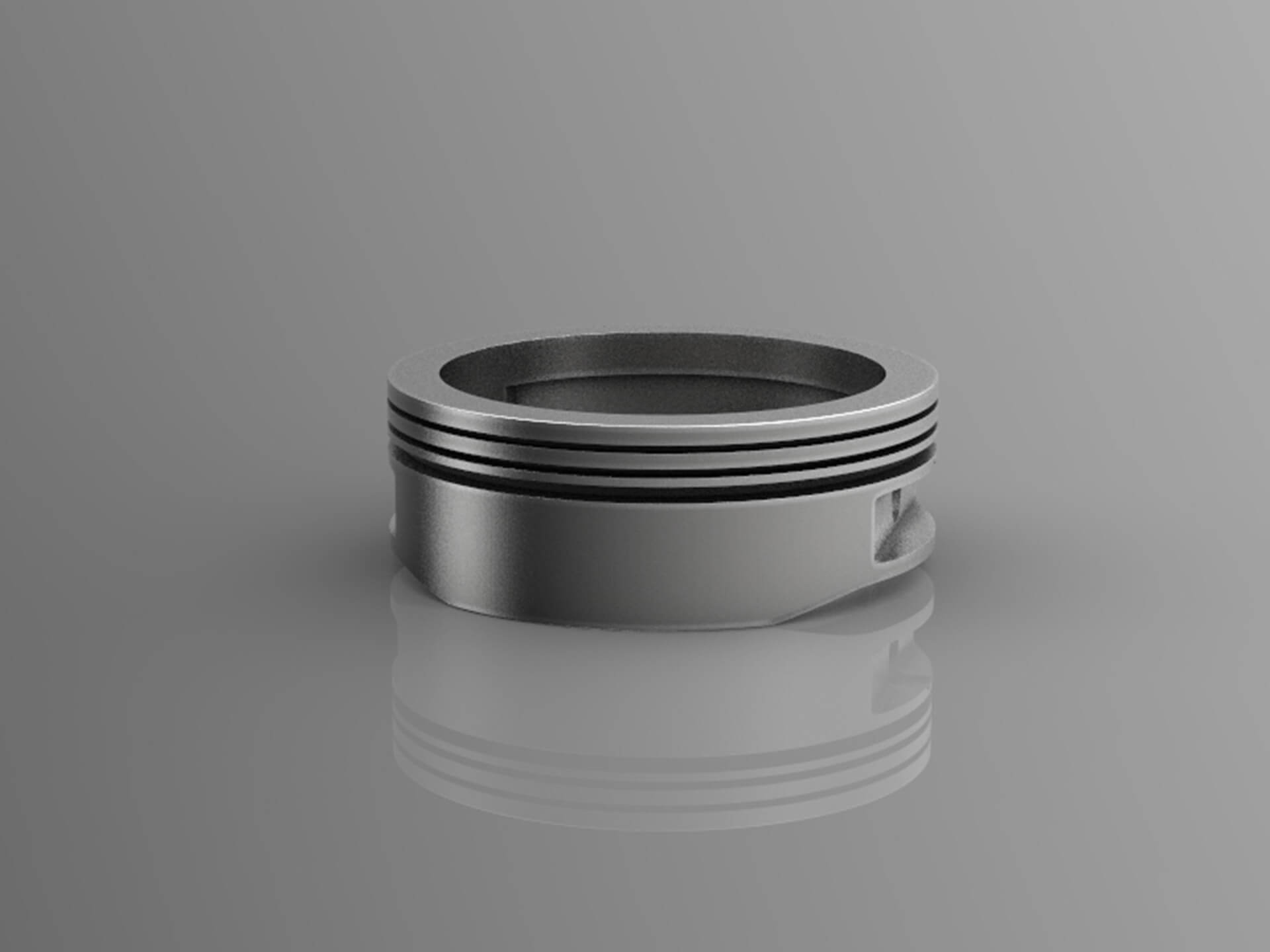 Harley Motorcycle Piston Ring - 3D Print Model by Kseny_3design