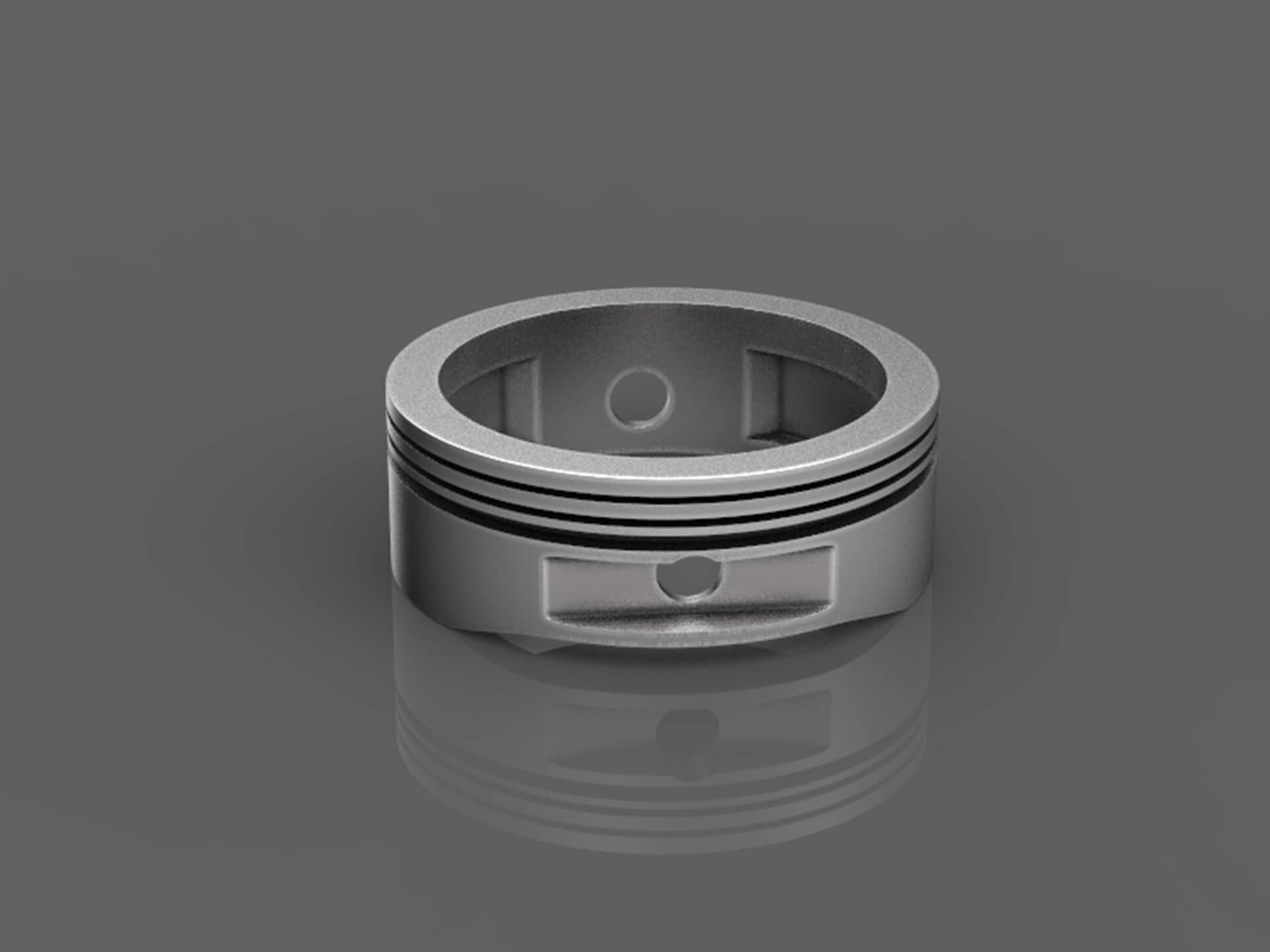 Harley Motorcycle Piston Ring - 3D Print Model by Kseny_3design