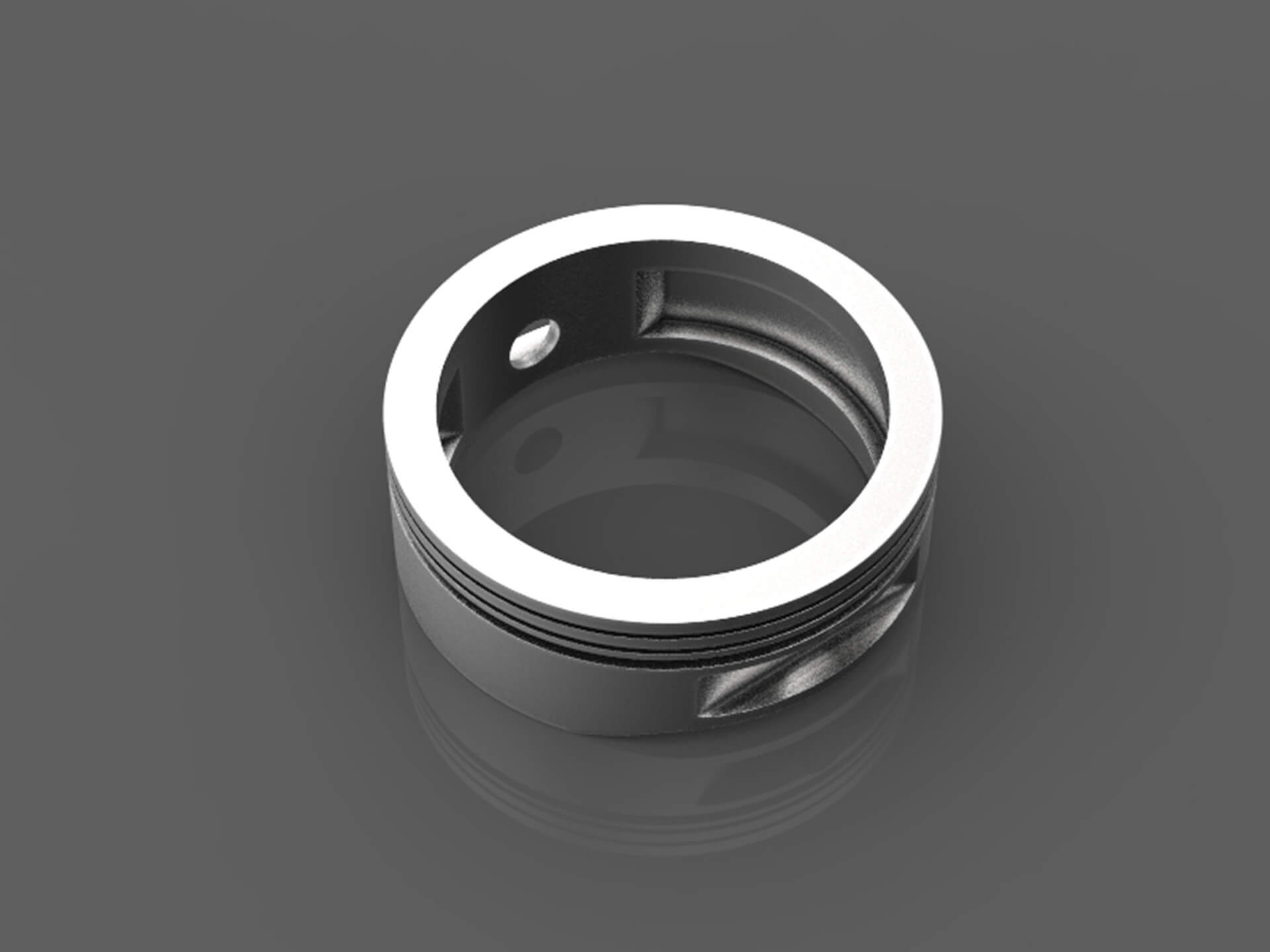 Harley Motorcycle Piston Ring - 3D Print Model by Kseny_3design