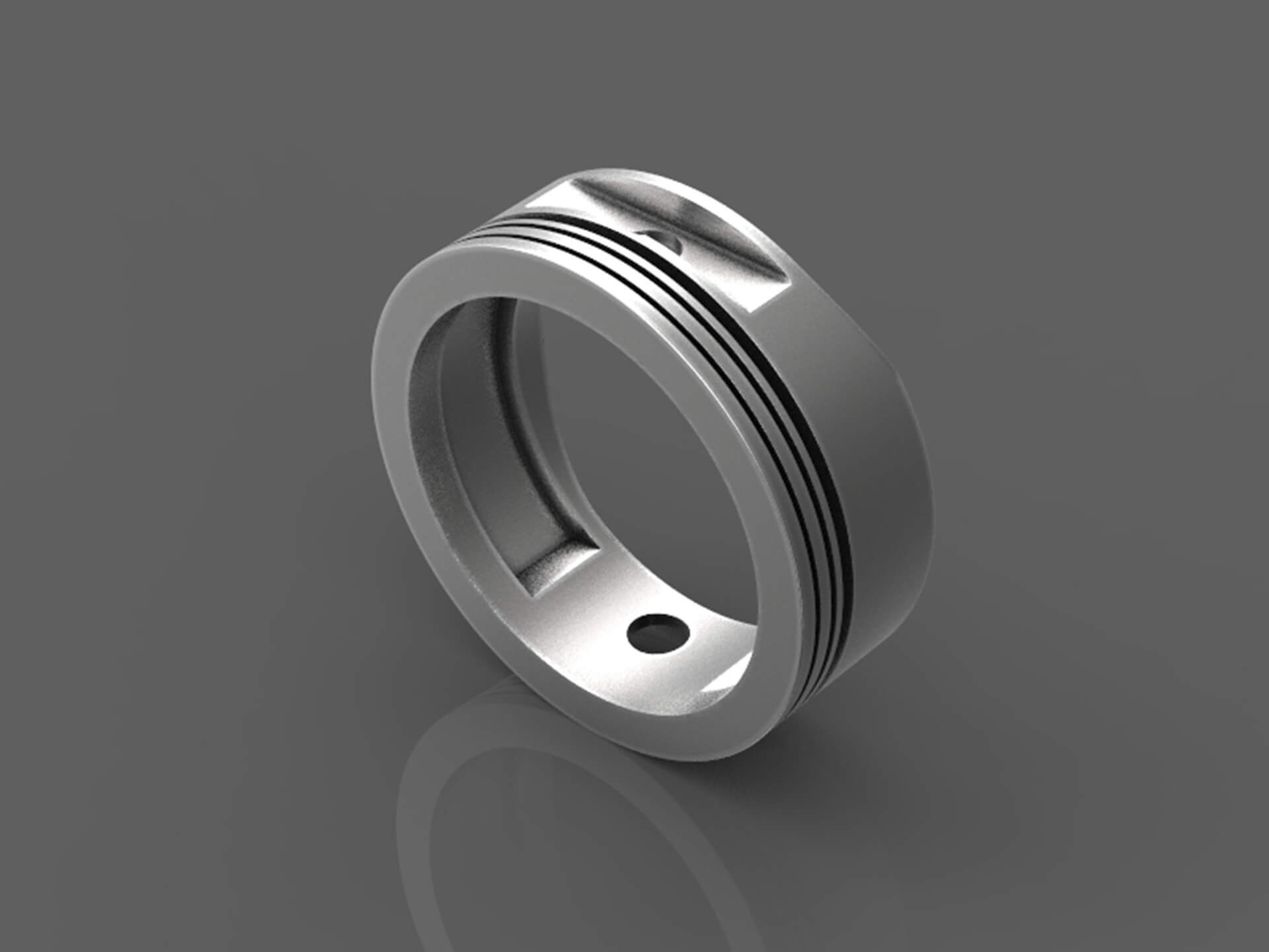 Harley Motorcycle Piston Ring - 3D Print Model by Kseny_3design