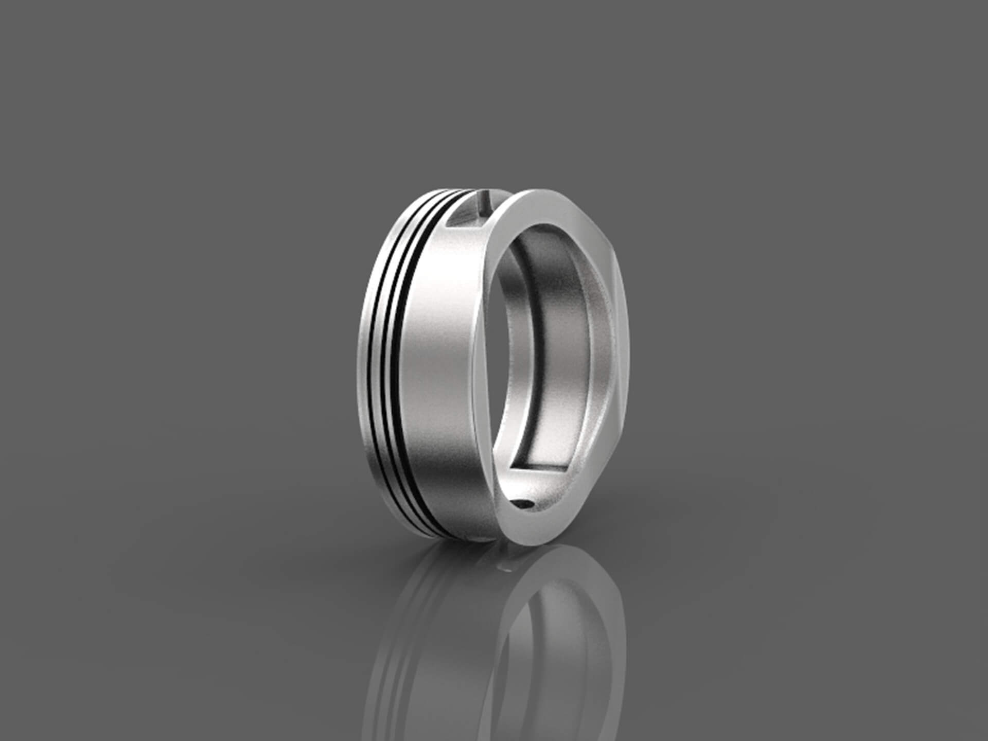 Harley Motorcycle Piston Ring - 3D Print Model by Kseny_3design