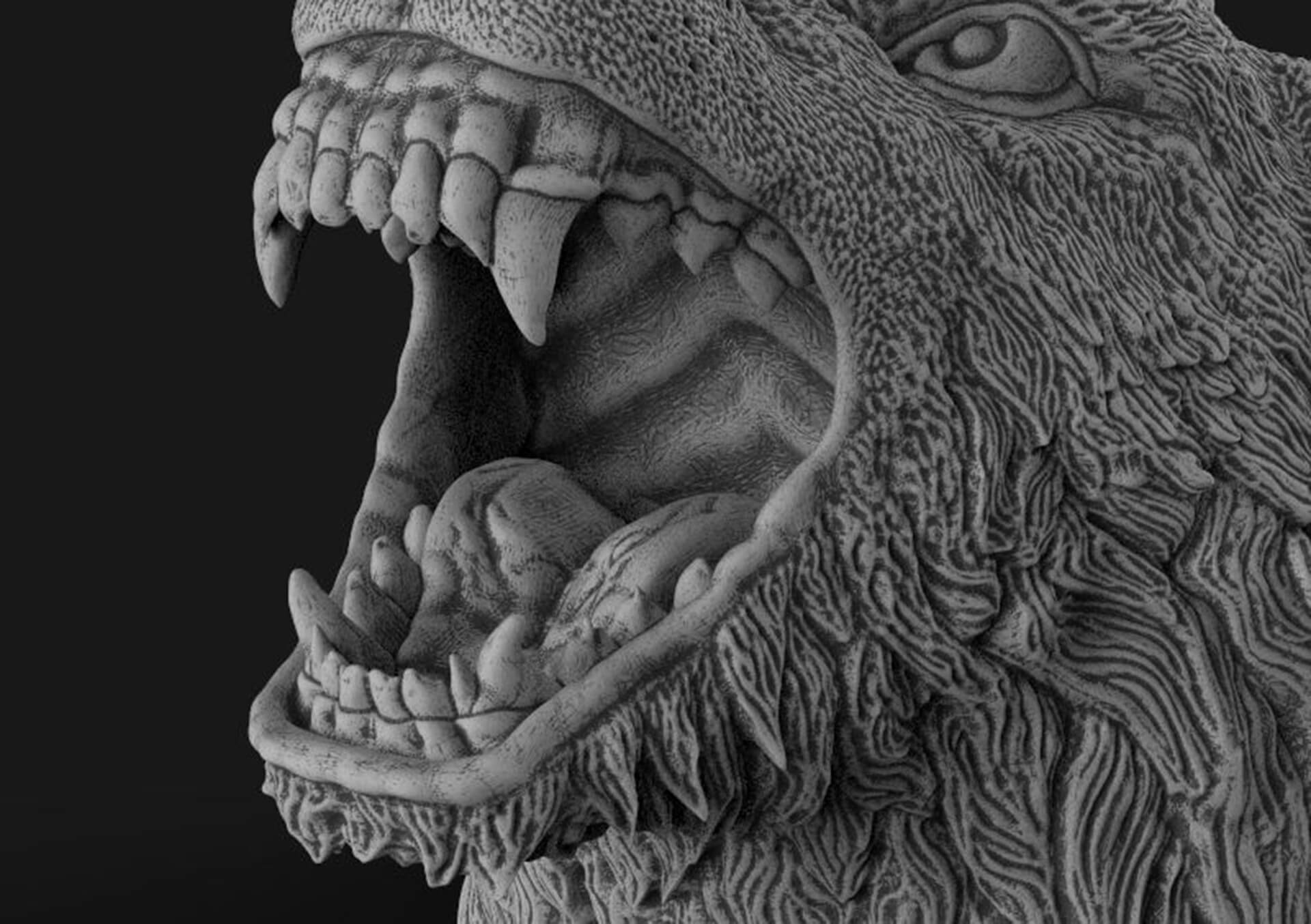 Head Wolf - 3D Model by Kseny_3design