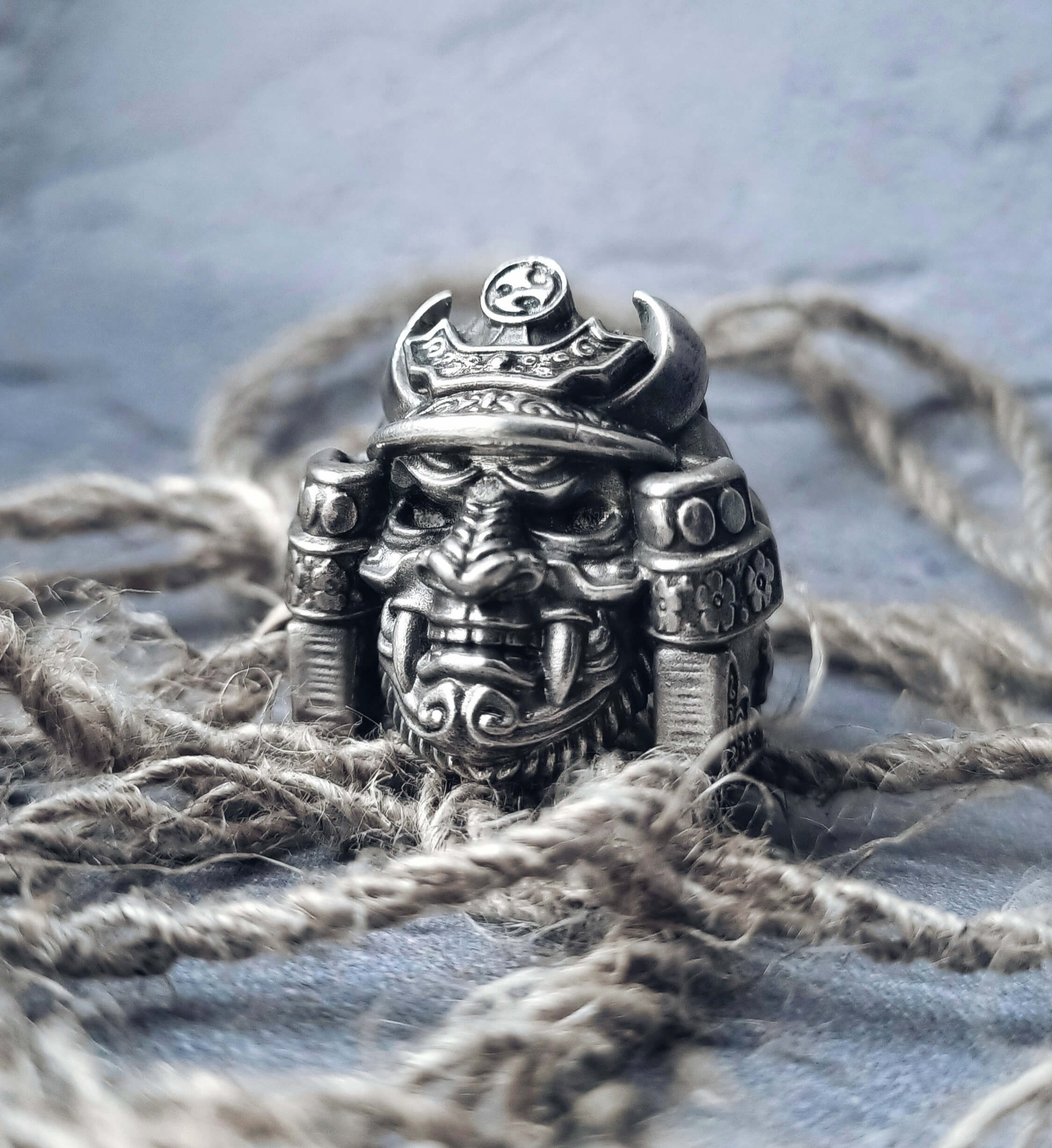 Ring Samurai - Print Ready 3D Model by Kseny_3design