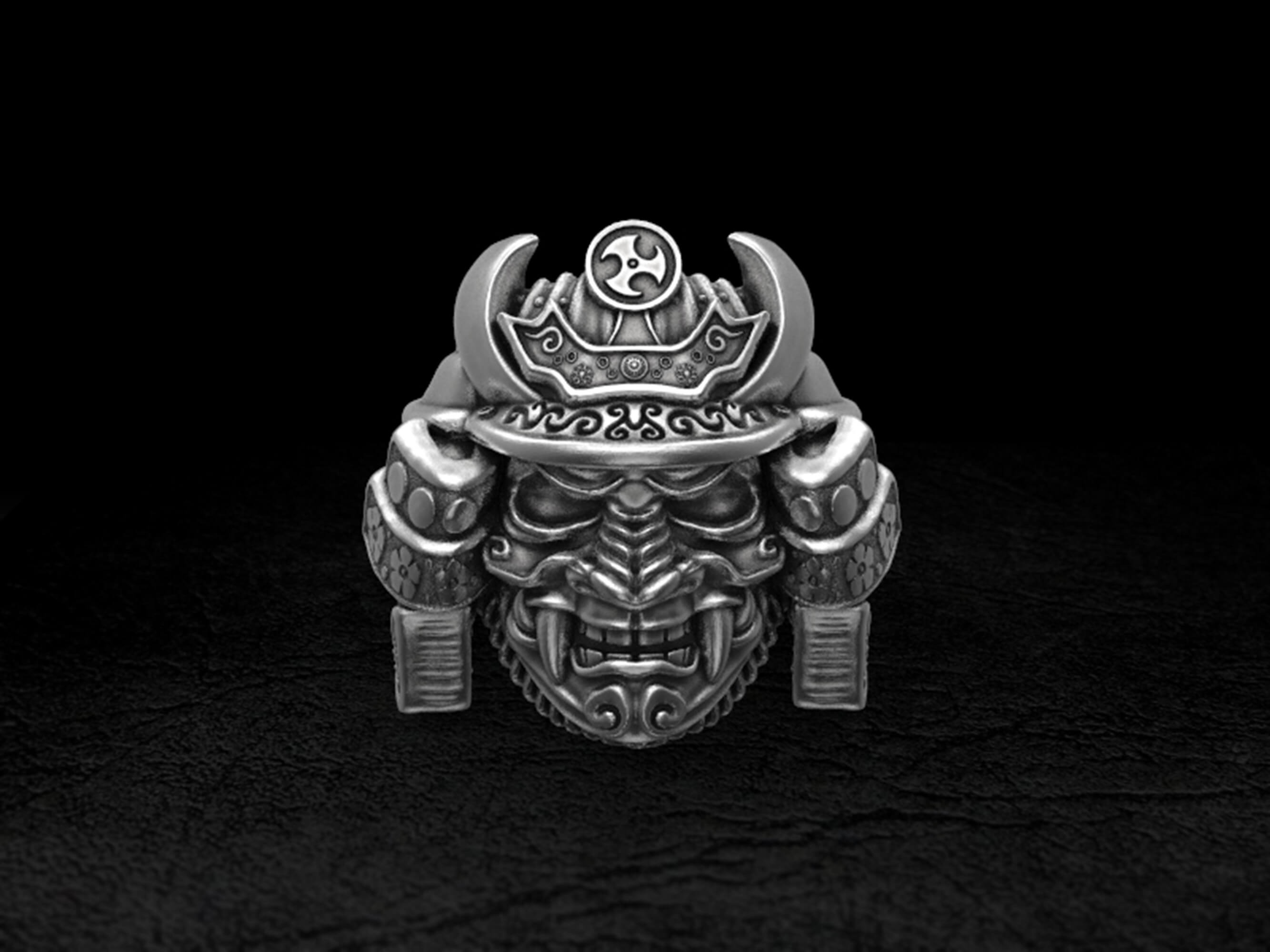 Ring Samurai - 3D Model by Kseny_3design