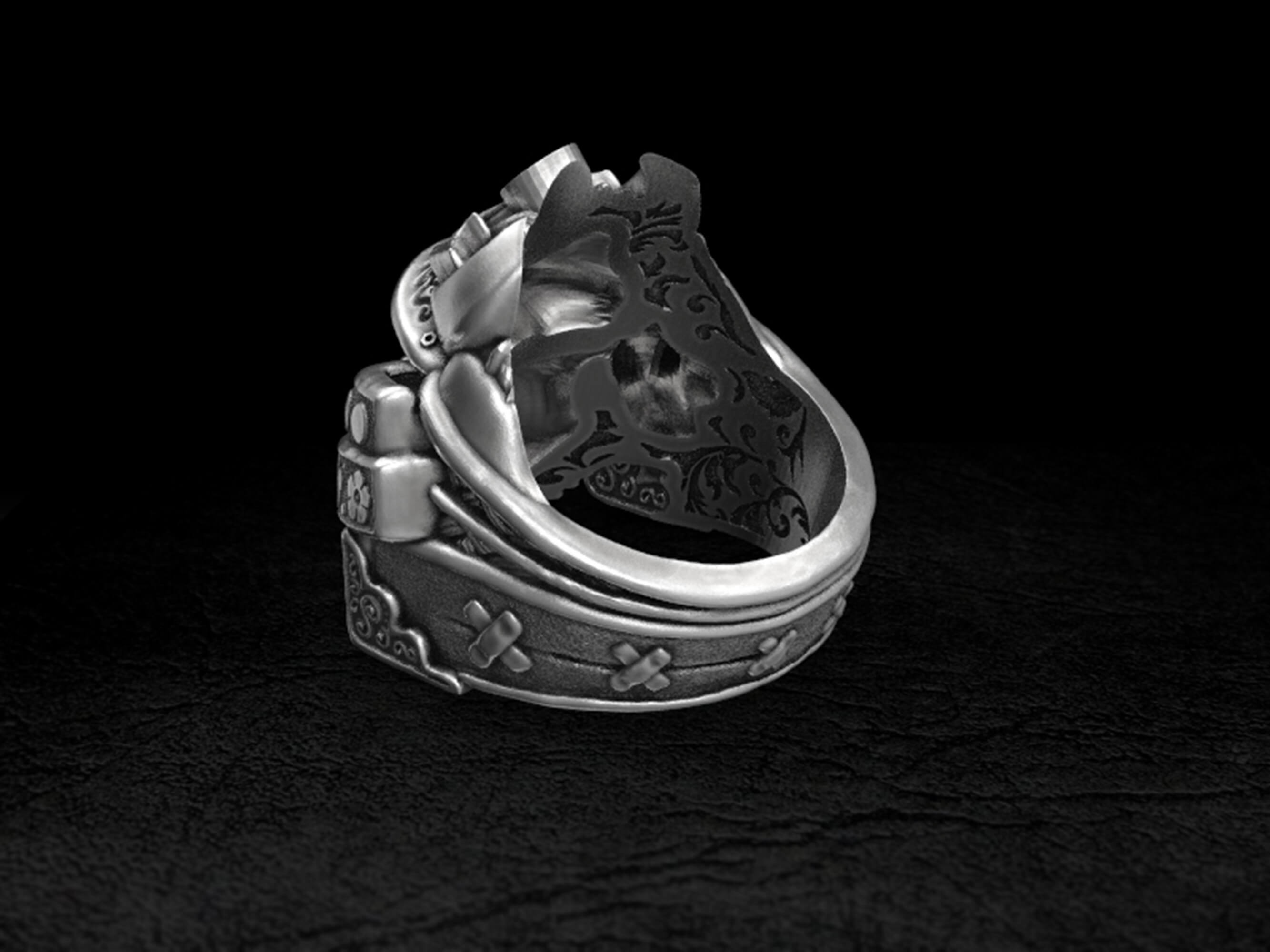Ring Samurai - 3D Model by Kseny_3design