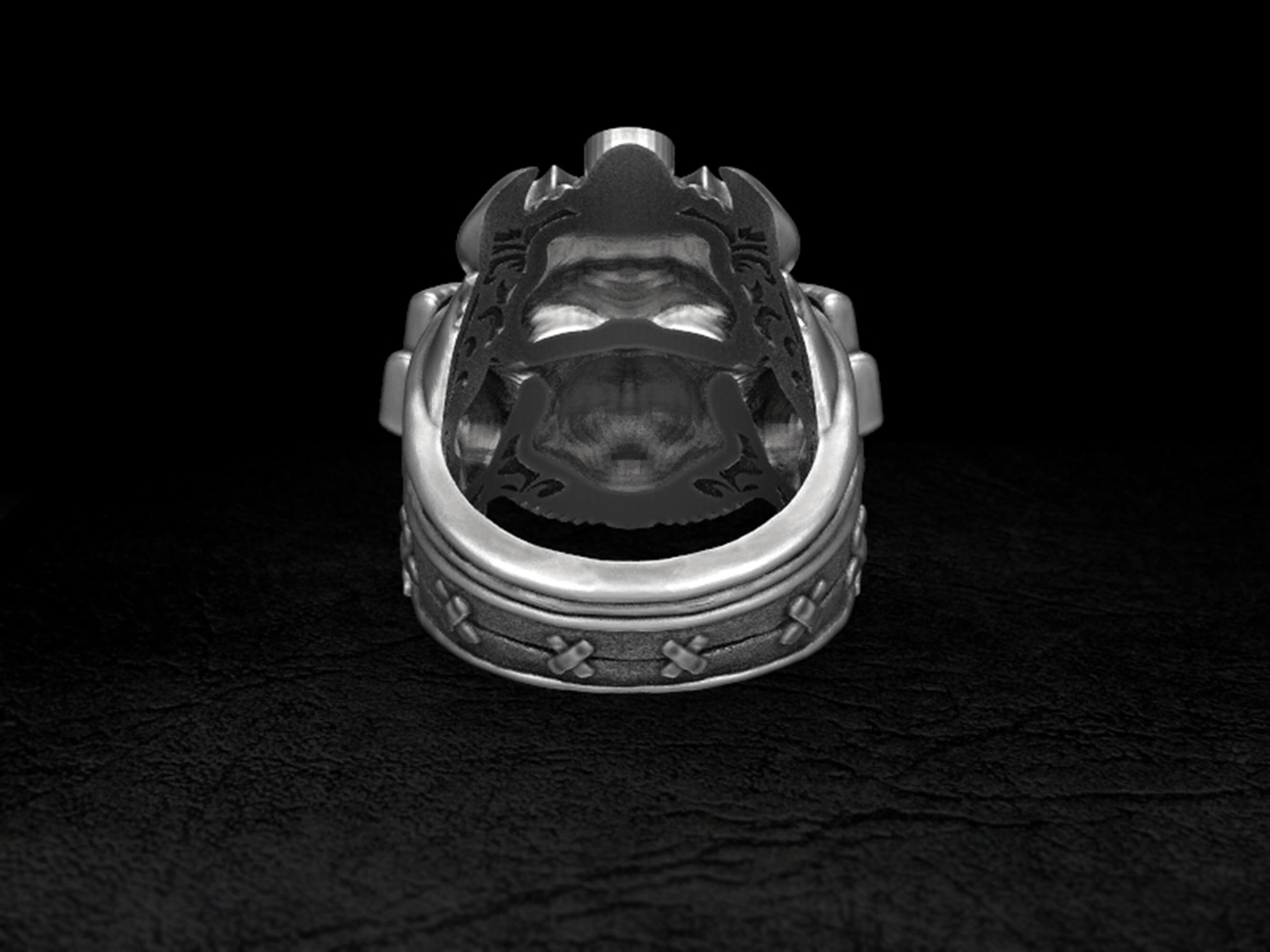 Ring Samurai - 3D Model by Kseny_3design
